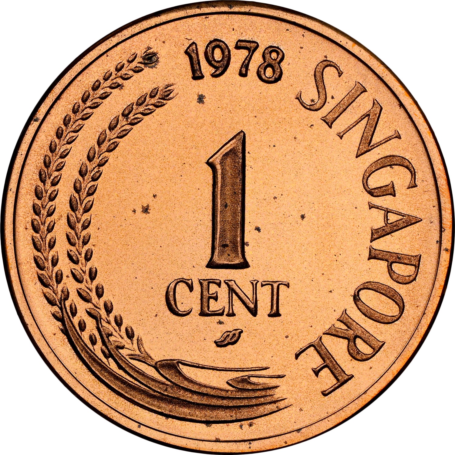 Singapore Cent KM 1 Prices & Values | NGC