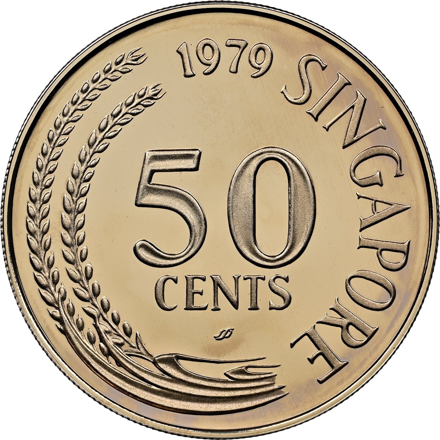 Singapore 50 Cents KM 5 Prices & Values | NGC