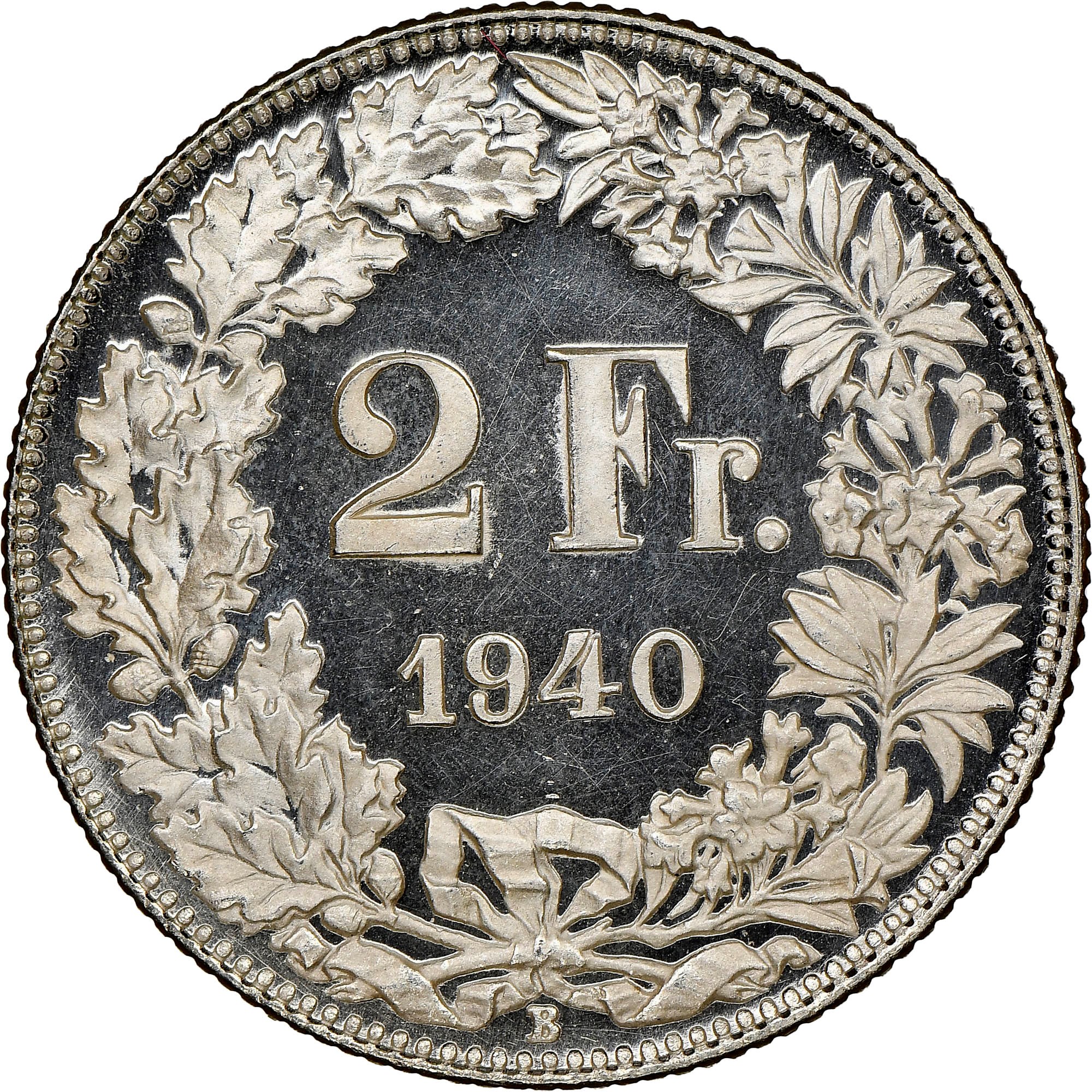 Switzerland 2 Francs KM 21 Prices & Values | NGC