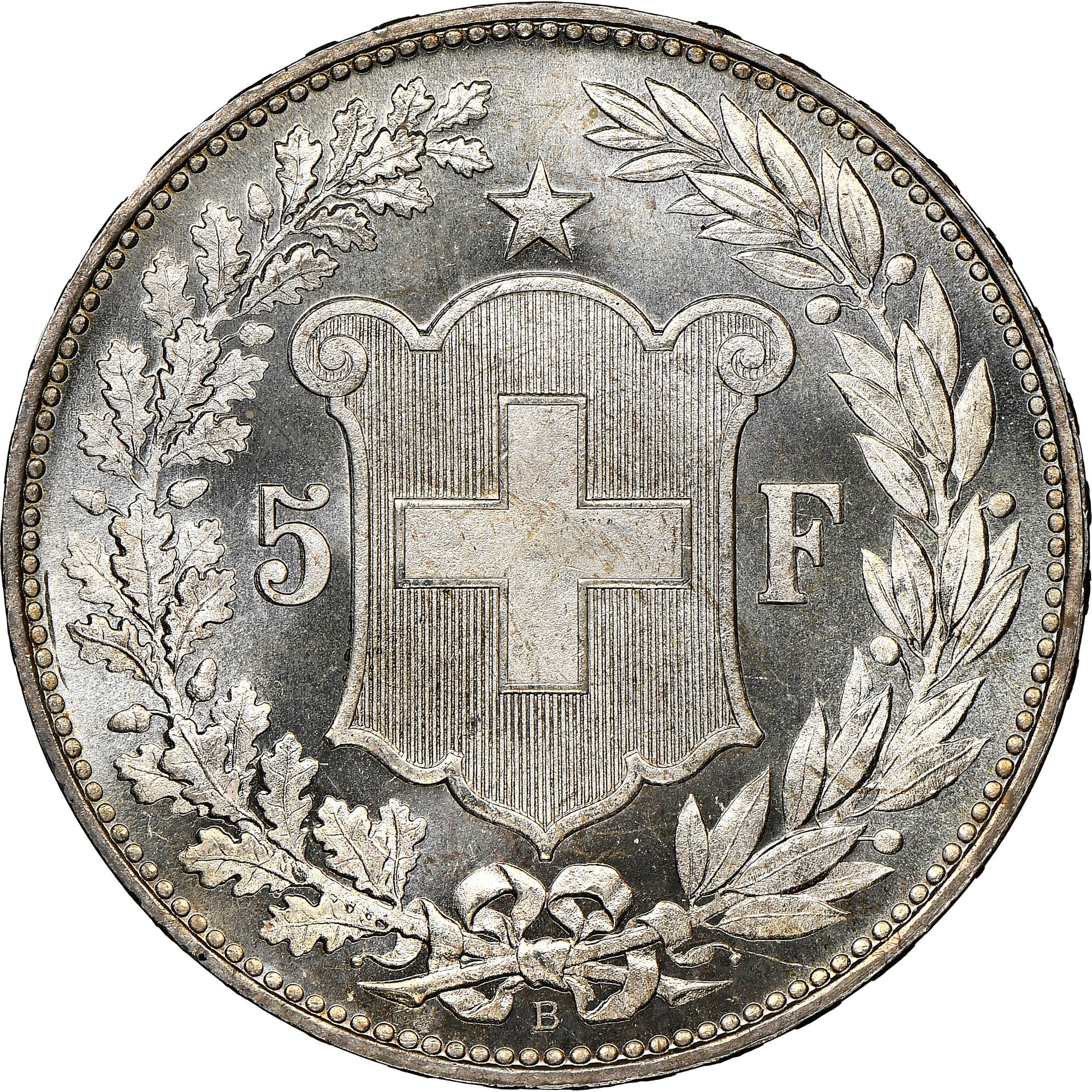 Switzerland 5 Francs KM 34 Prices & Values | NGC