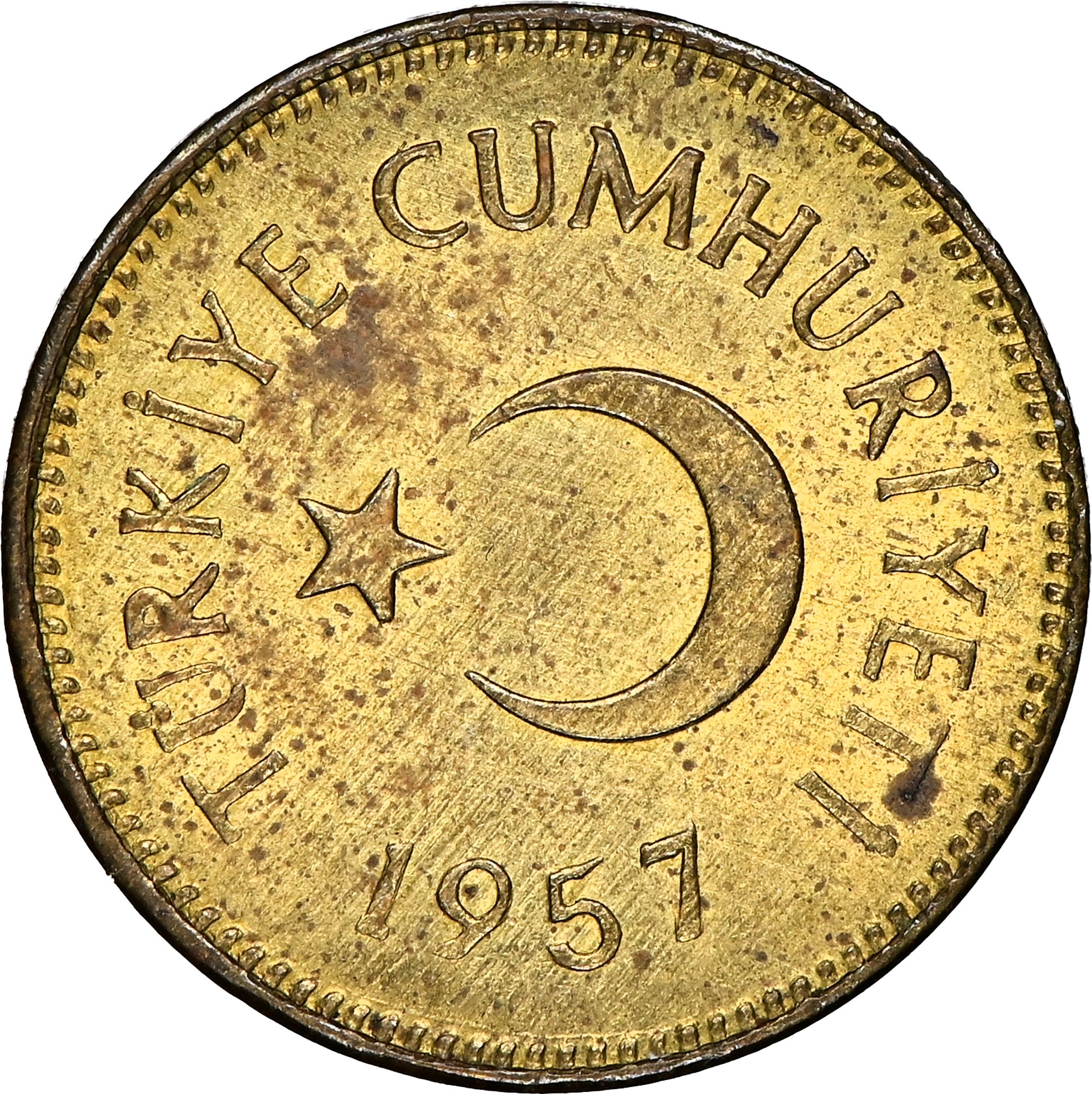 Turkey 5 Kurus KM 887 Prices & Values | NGC