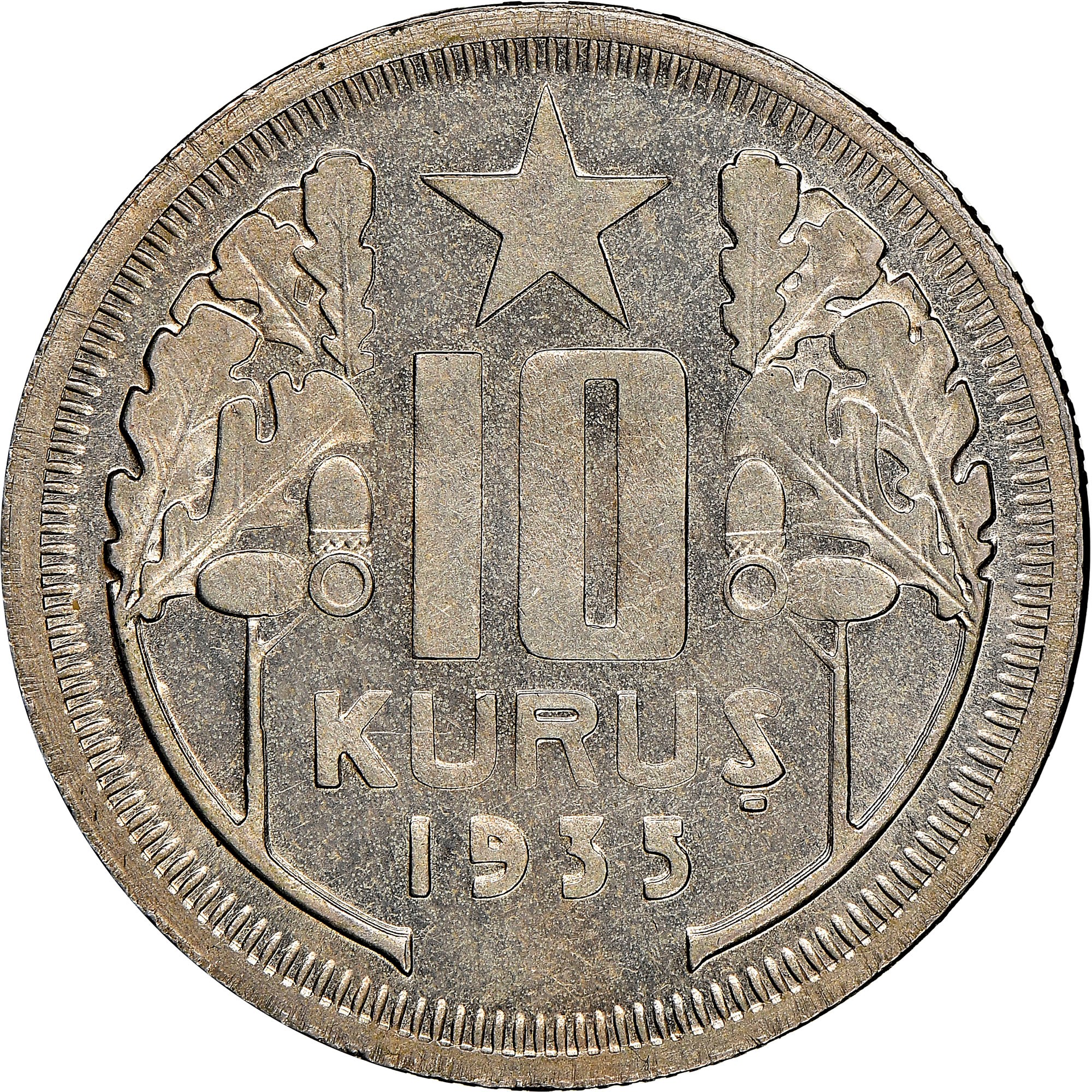 Turkey 10 Kurus KM 863 Prices & Values | NGC