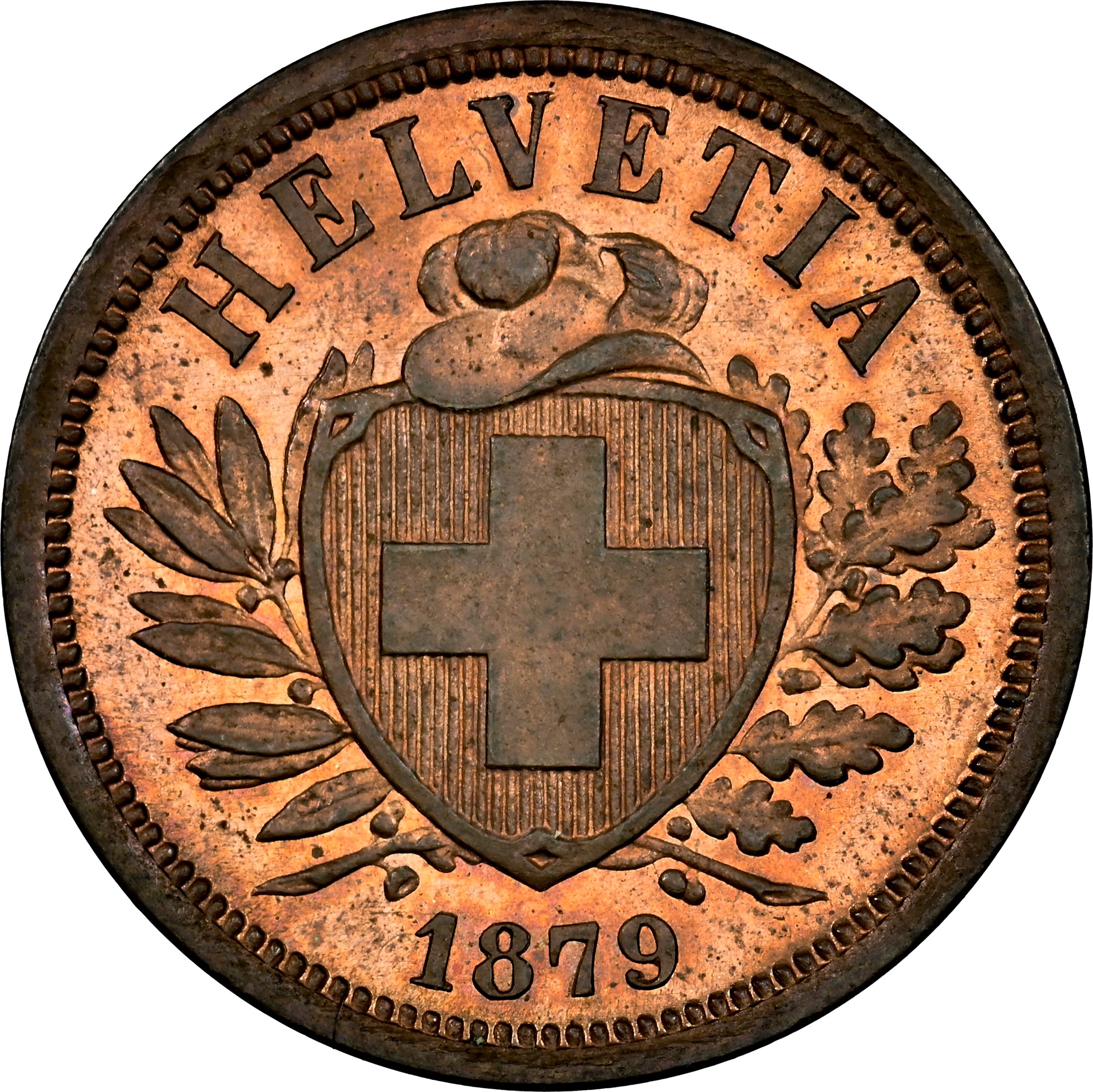 Switzerland 2 Rappen KM 4.1 Prices & Values | NGC