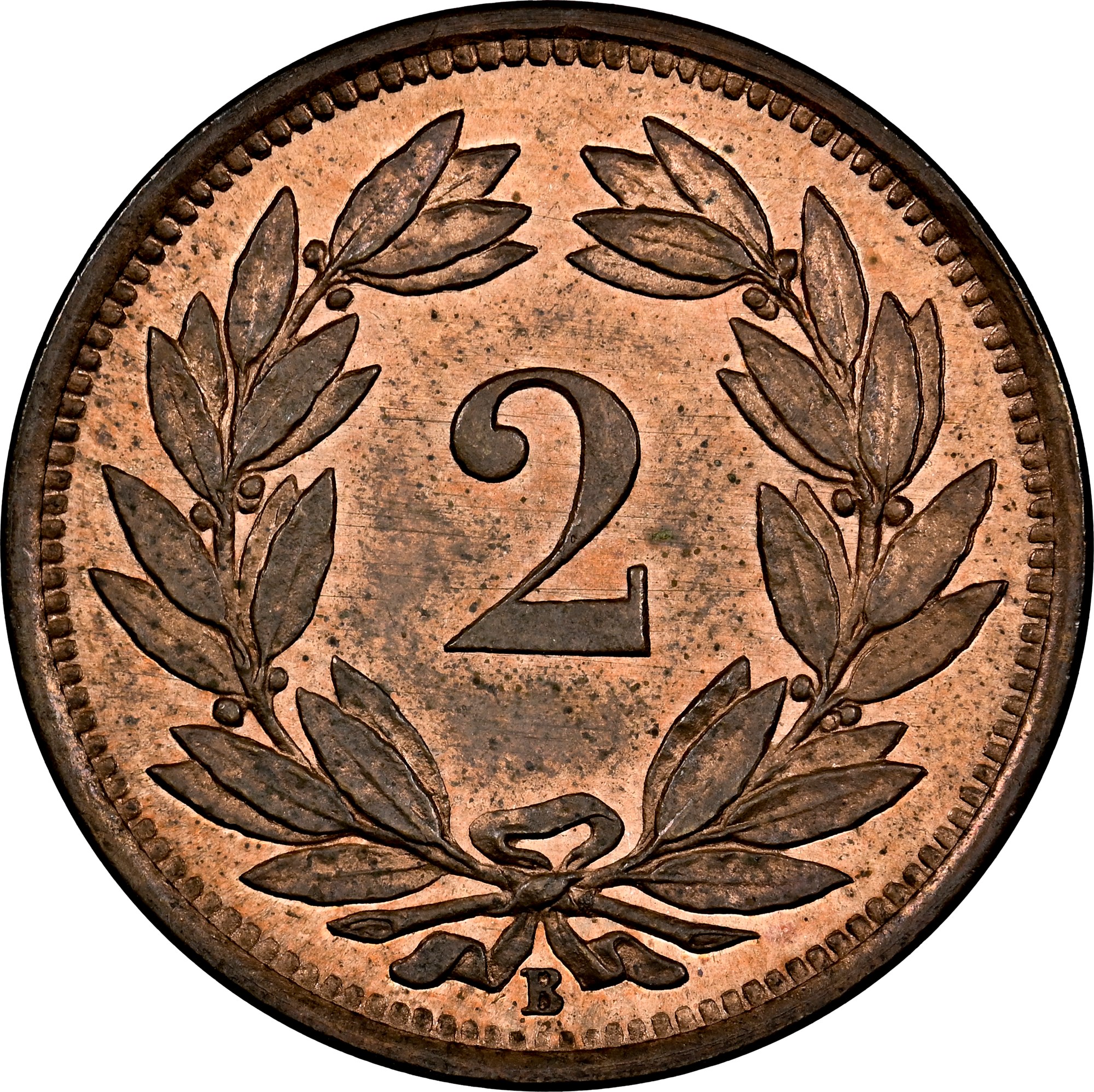 Switzerland 2 Rappen KM 4.1 Prices & Values | NGC