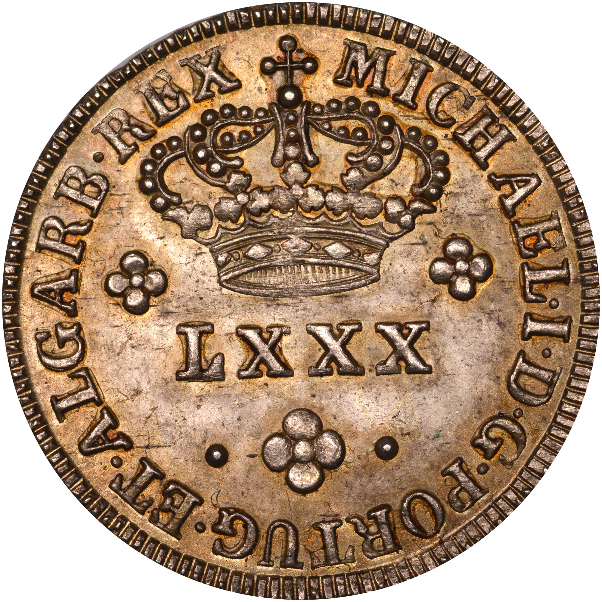 Portugal 80 Reis KM 383 Prices & Values | NGC