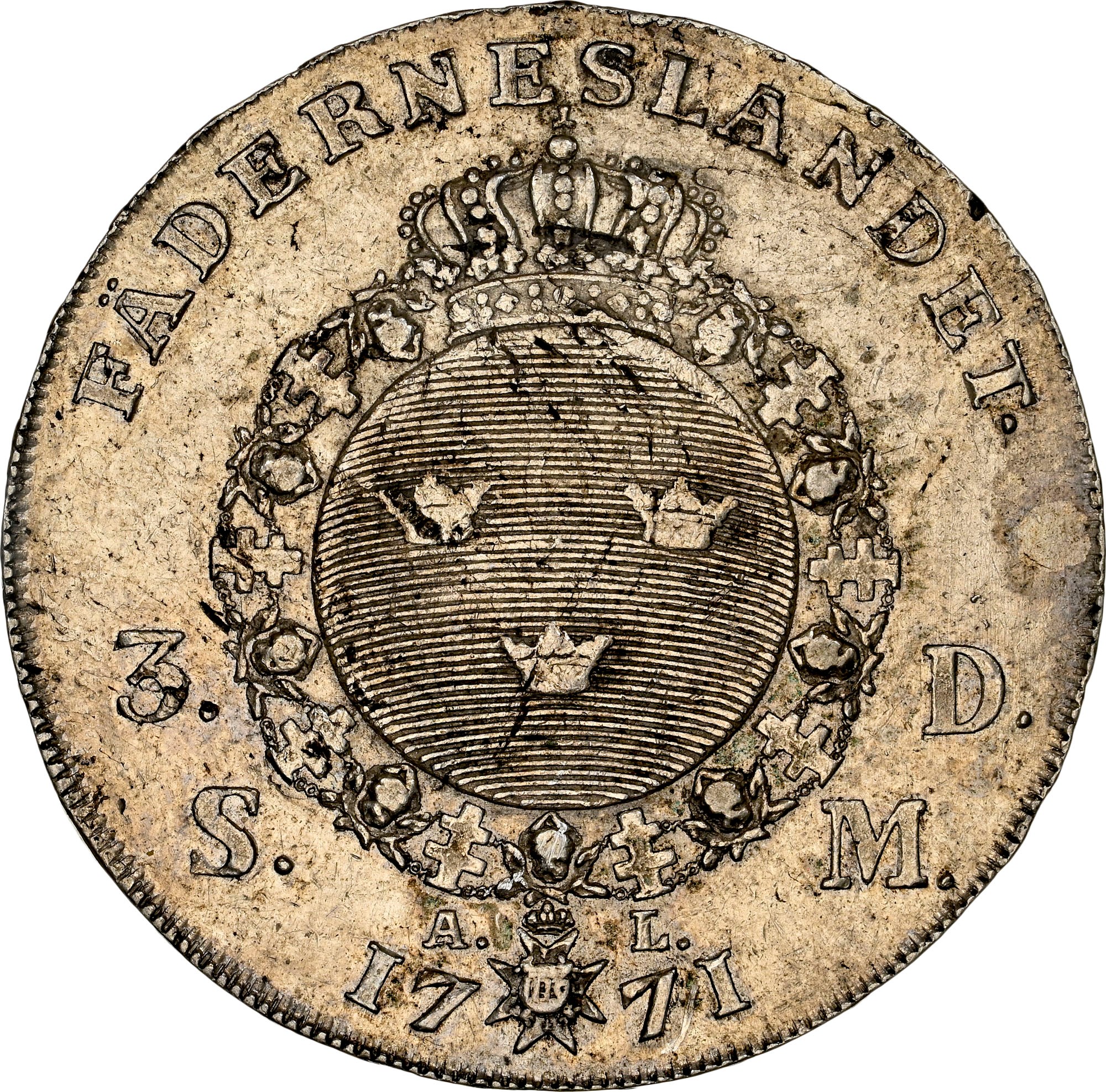 Sweden Riksdaler KM 509 Prices & Values | NGC