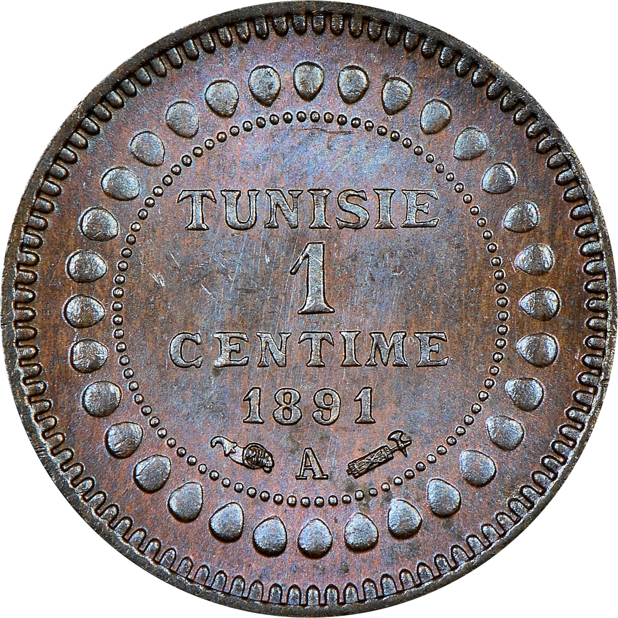 Tunisia Centime KM 219 Prices & Values | NGC