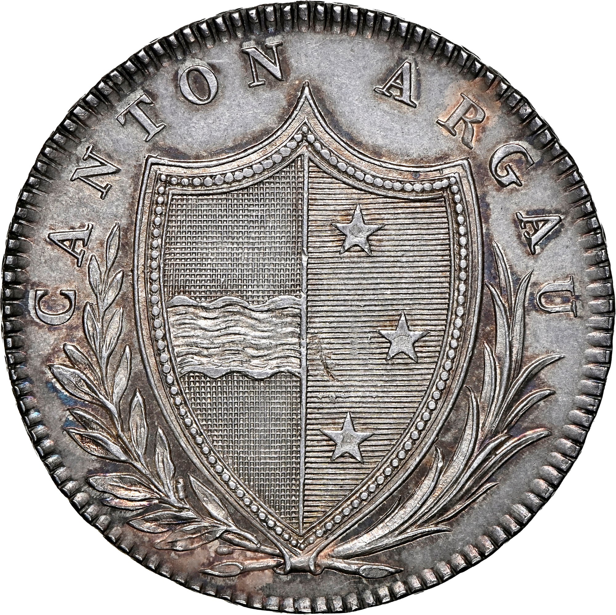 Swiss Cantons AARGAU 20 Batzen KM 17 Prices & Values | NGC