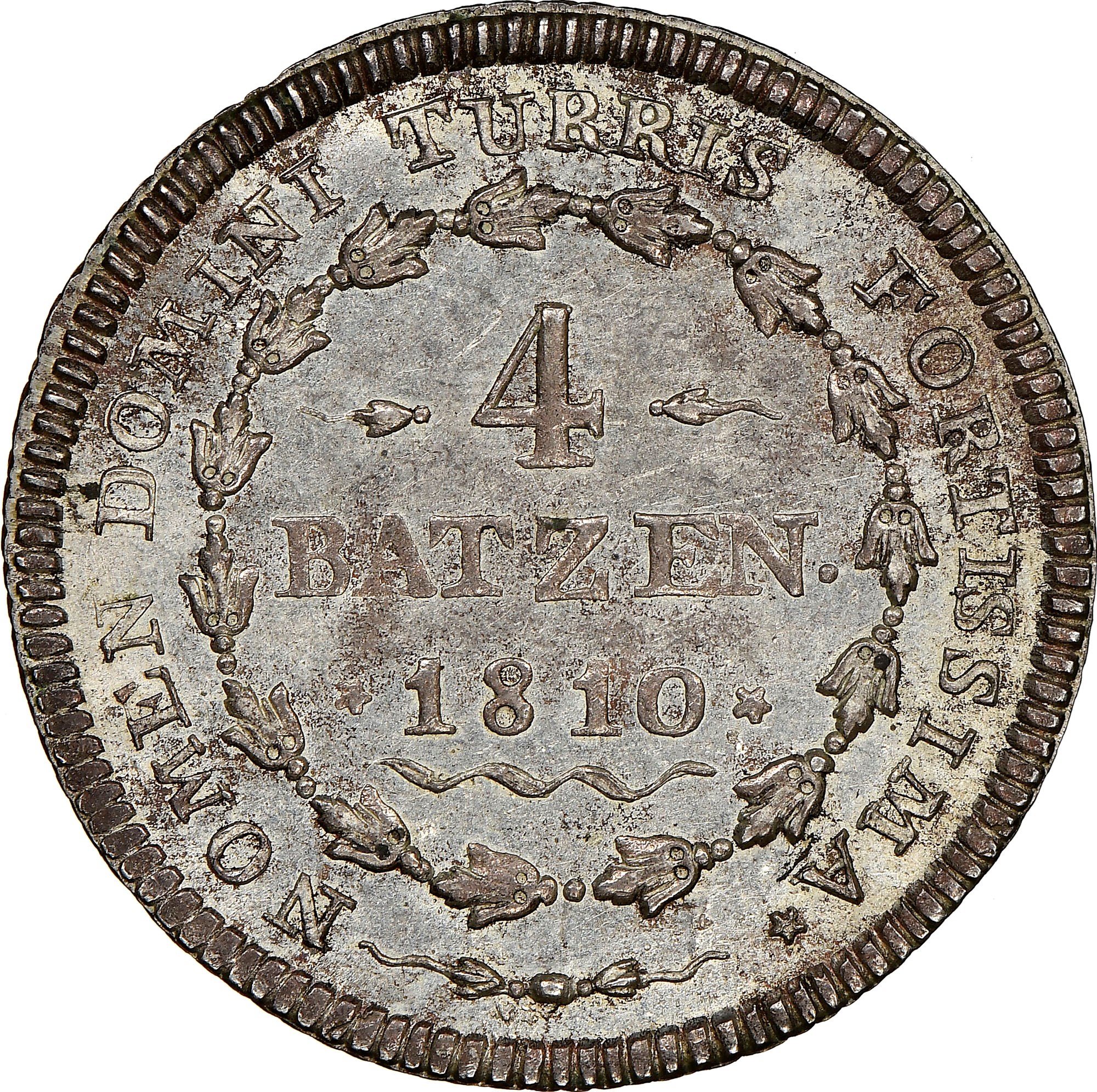 Swiss Cantons SCHWYZ 4 Batzen KM 58 Prices & Values | NGC