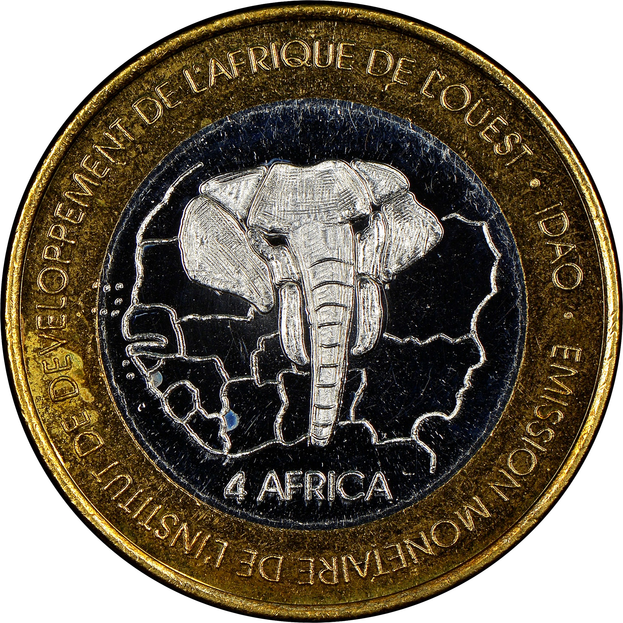 Togo 6000 CFA Francs-4 Africa X 20 Prices & Values | NGC