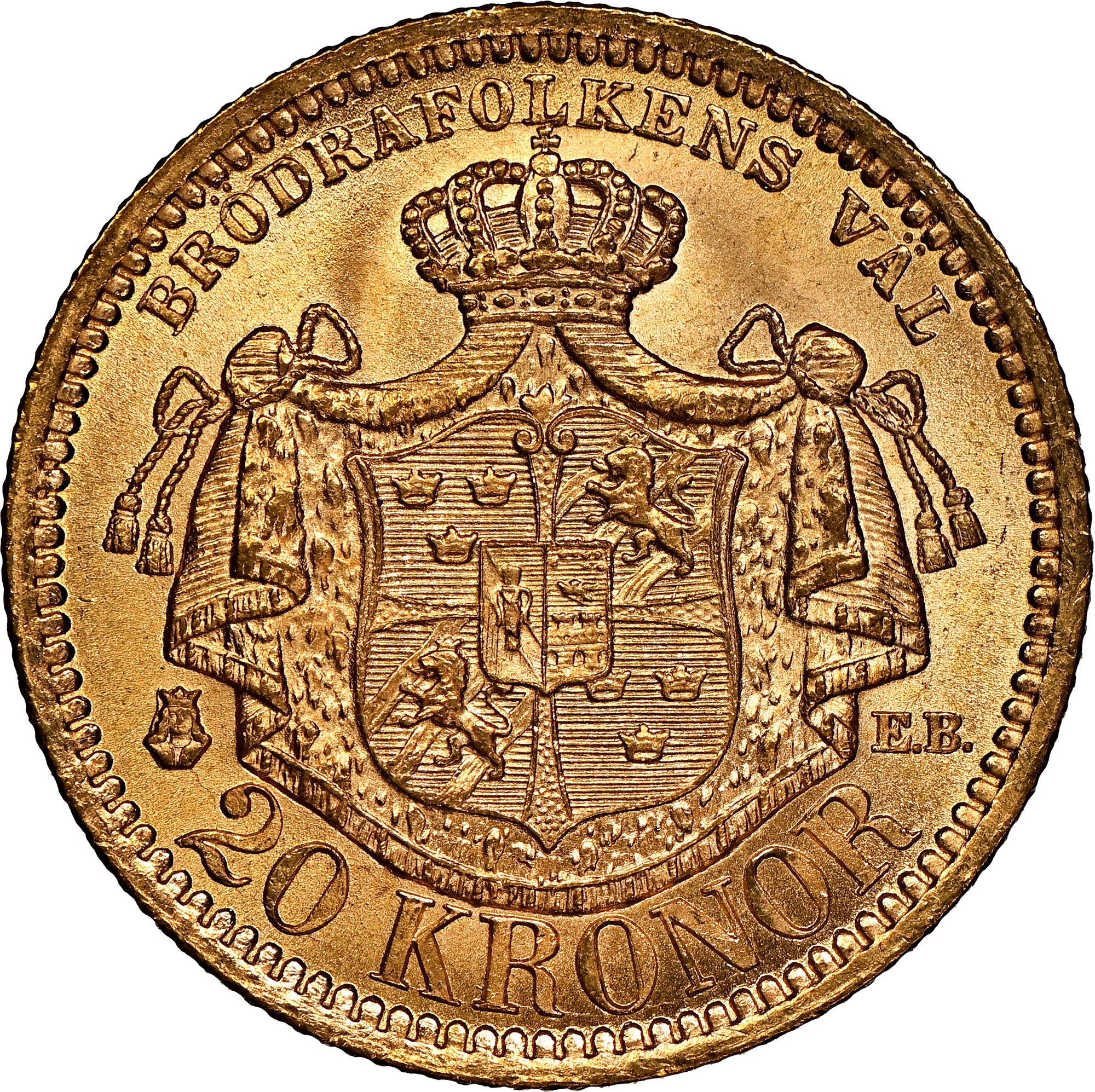 Sweden 20 Kronor KM 748 Prices & Values | NGC