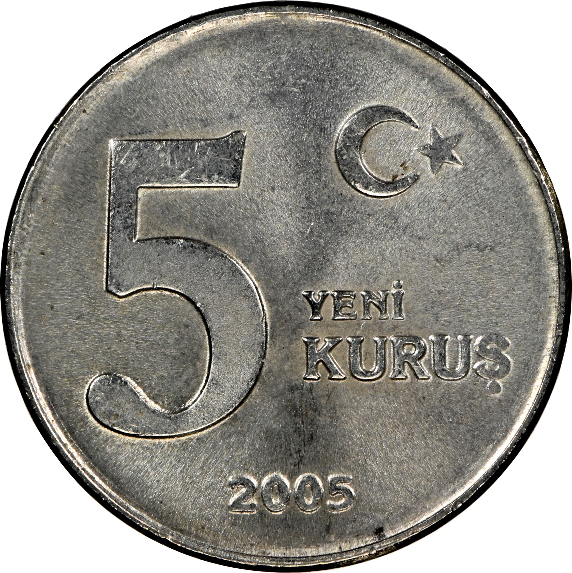 Turkey 5 New Kurus KM 1165 Prices & Values | NGC