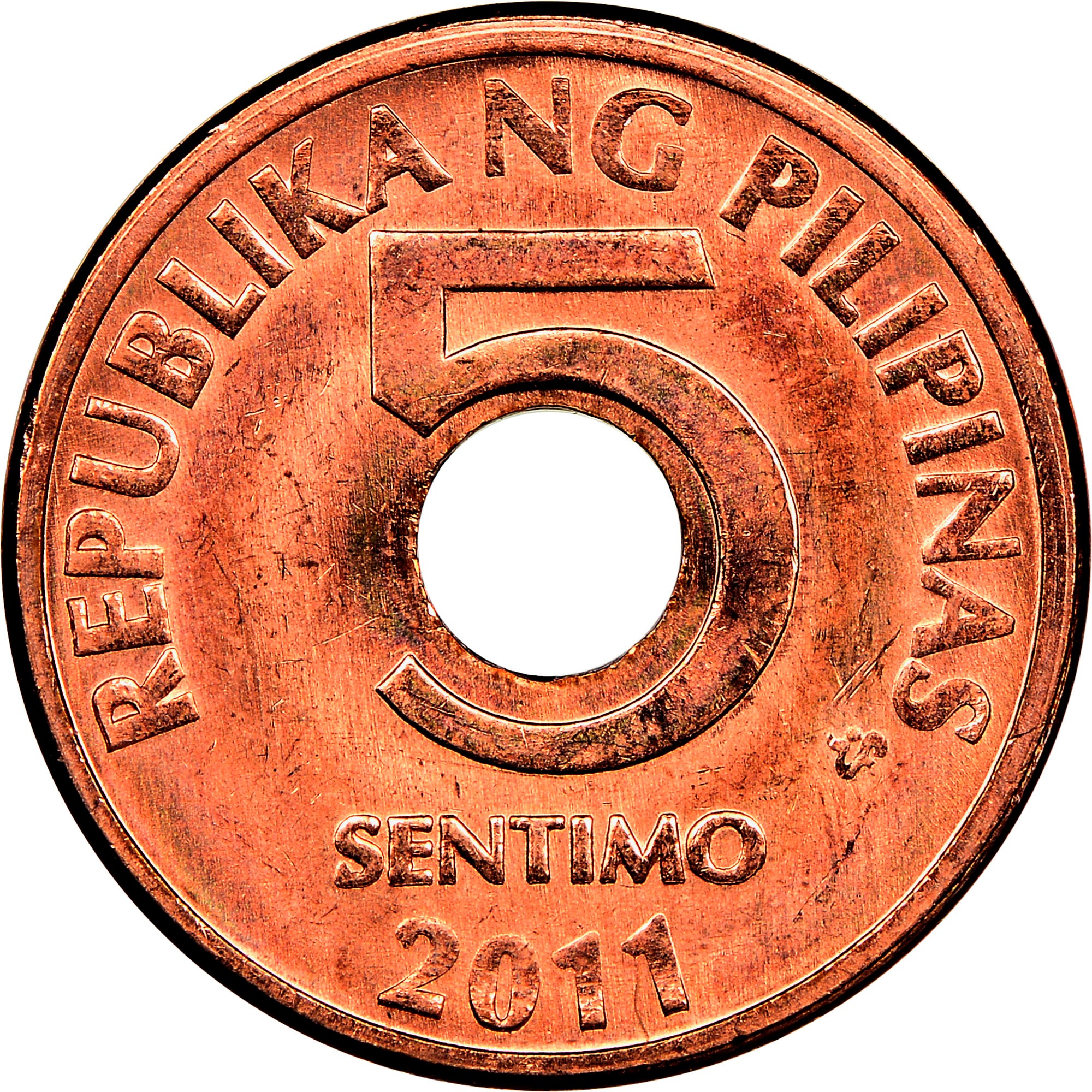 Philippines 5 Sentimos KM 268 Prices & Values | NGC