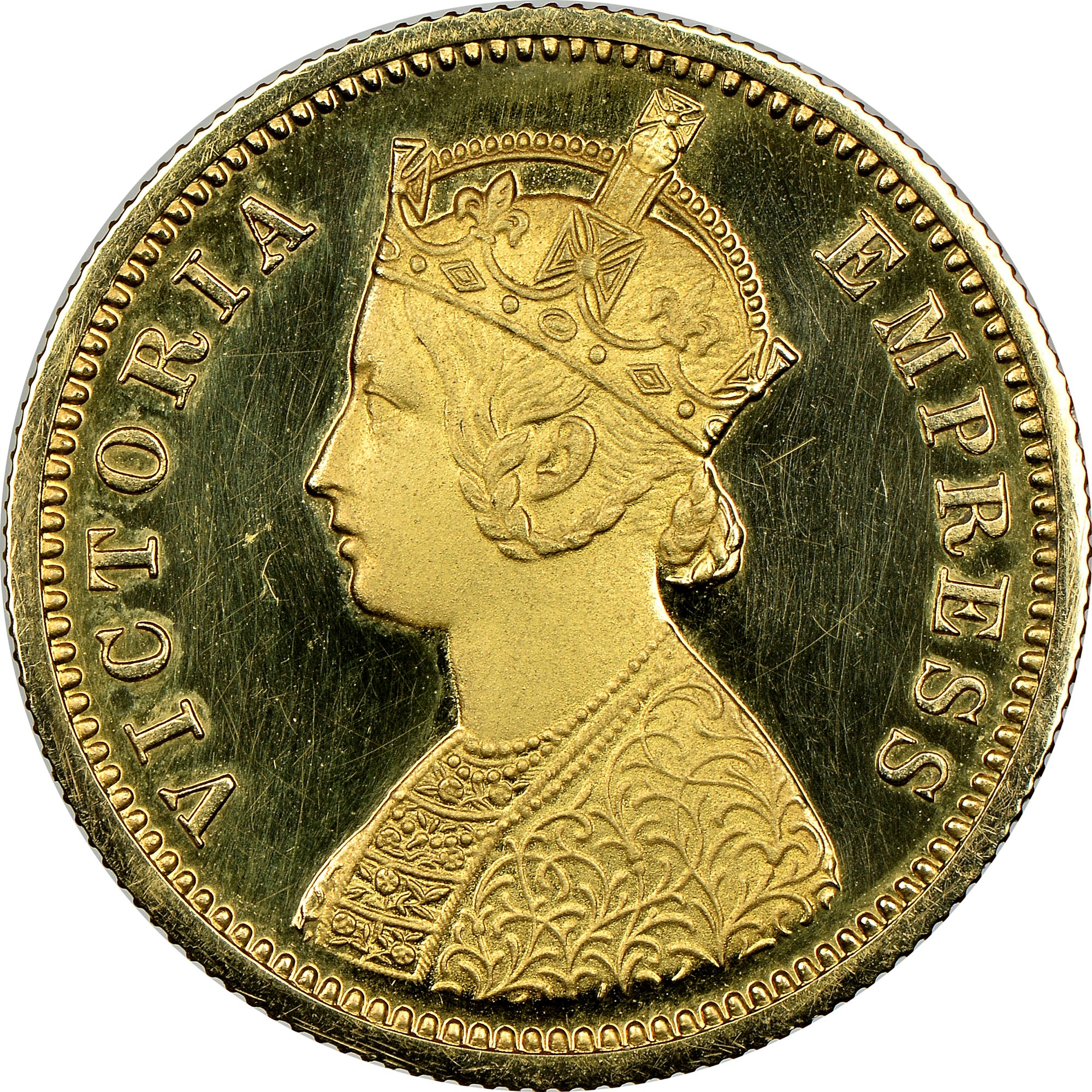 India-British Mohur KM 496 Prices & Values | NGC