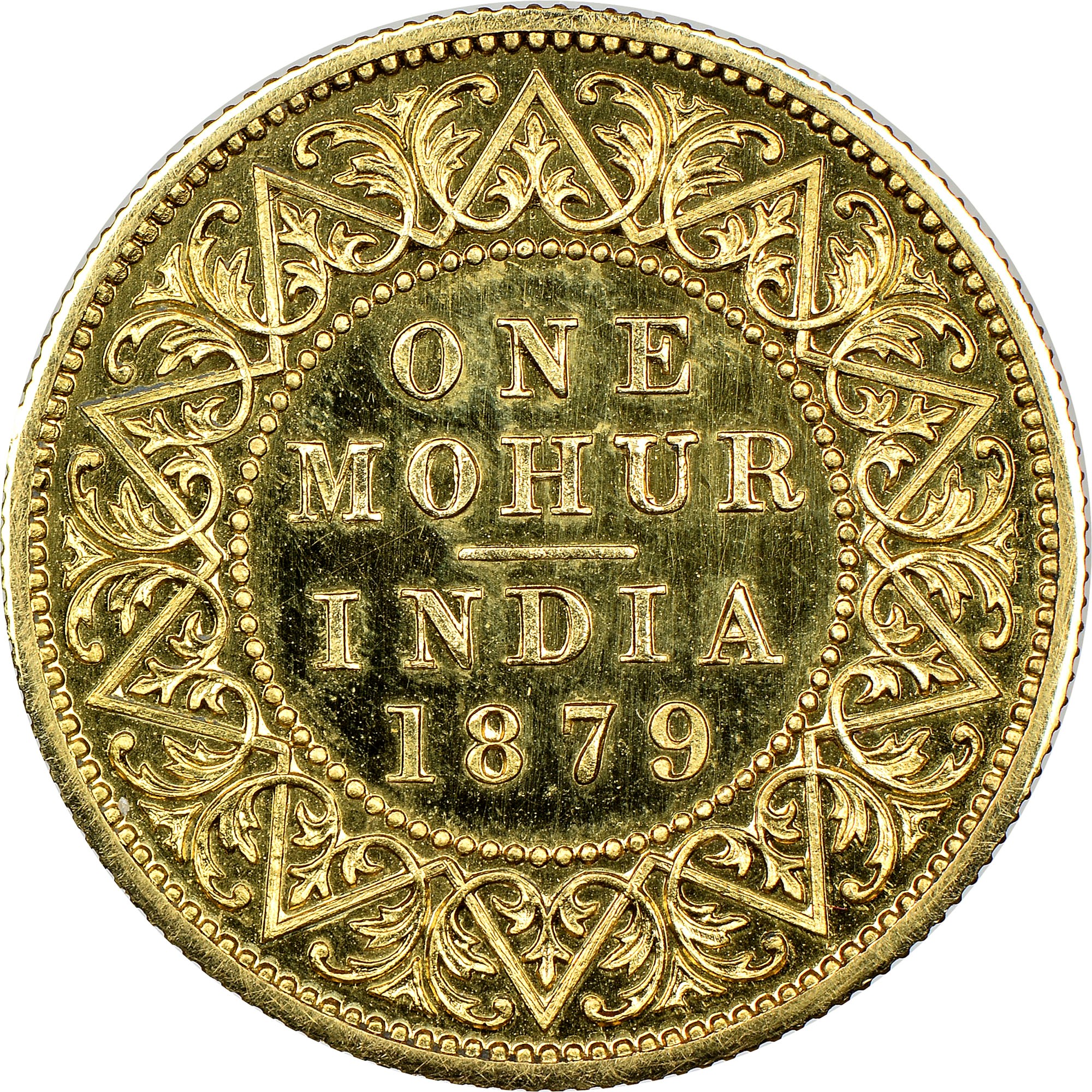 India-British Mohur KM 496 Prices & Values | NGC