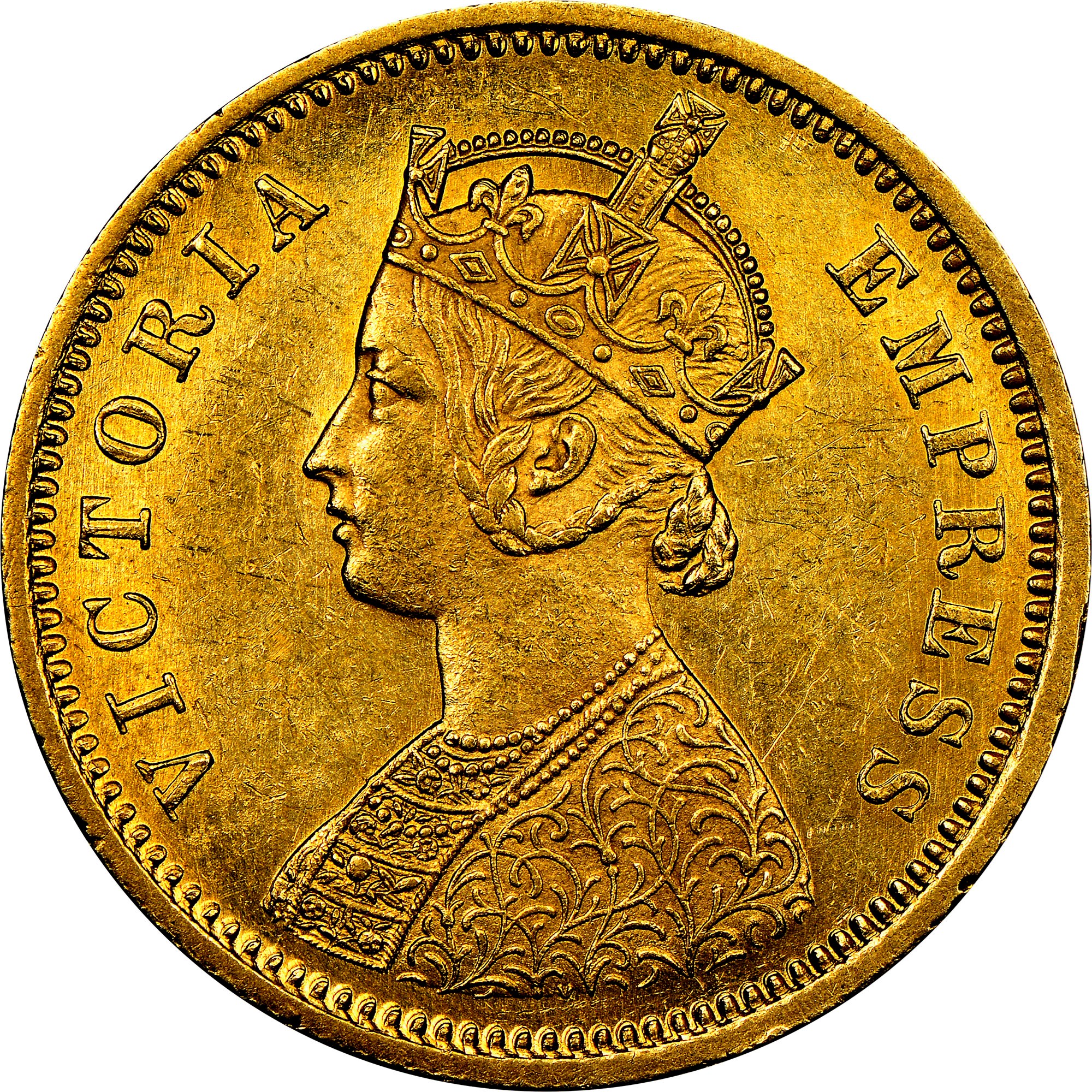 India-British Mohur KM 496 Prices & Values | NGC