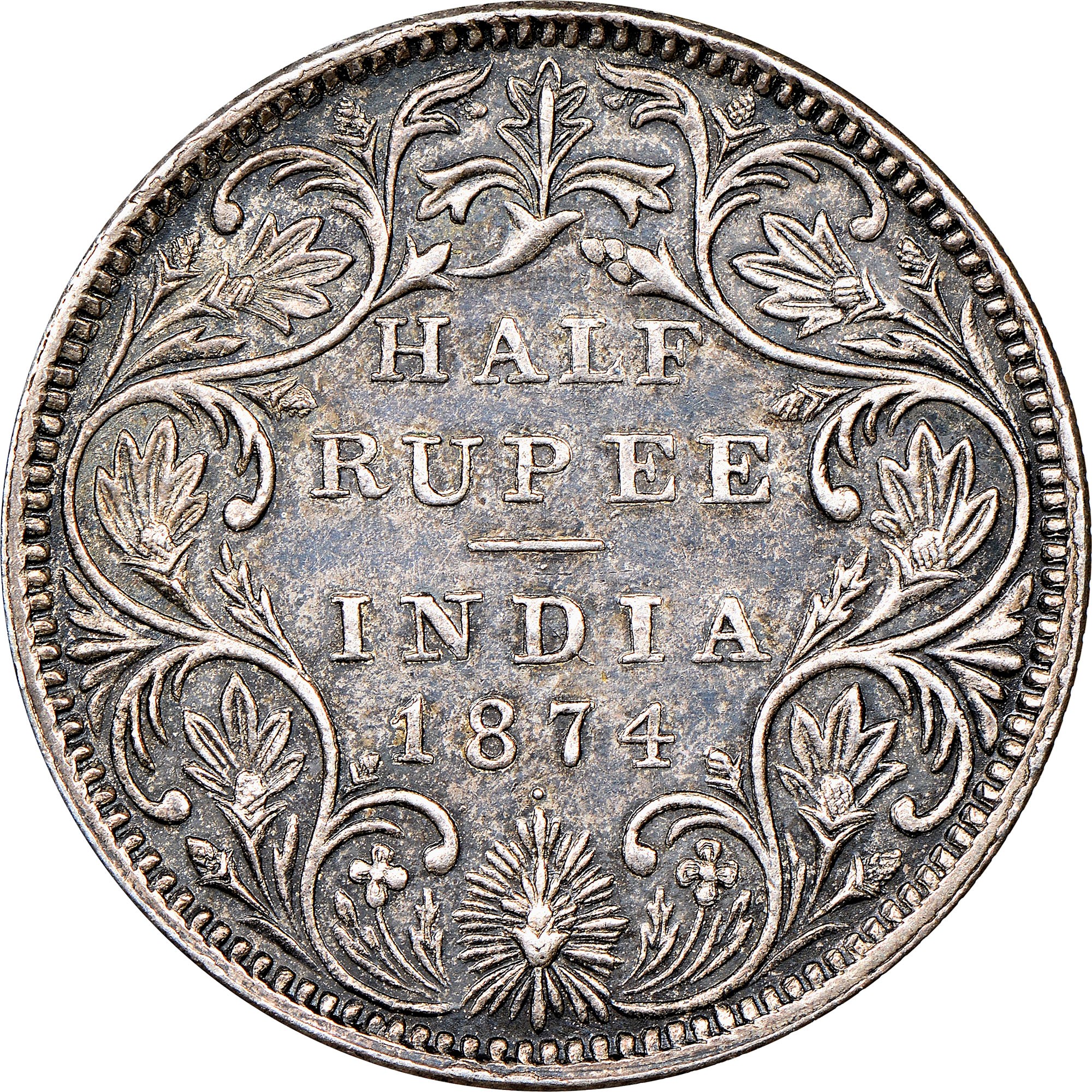 India-British 1/2 Rupee KM 472 Prices & Values | NGC