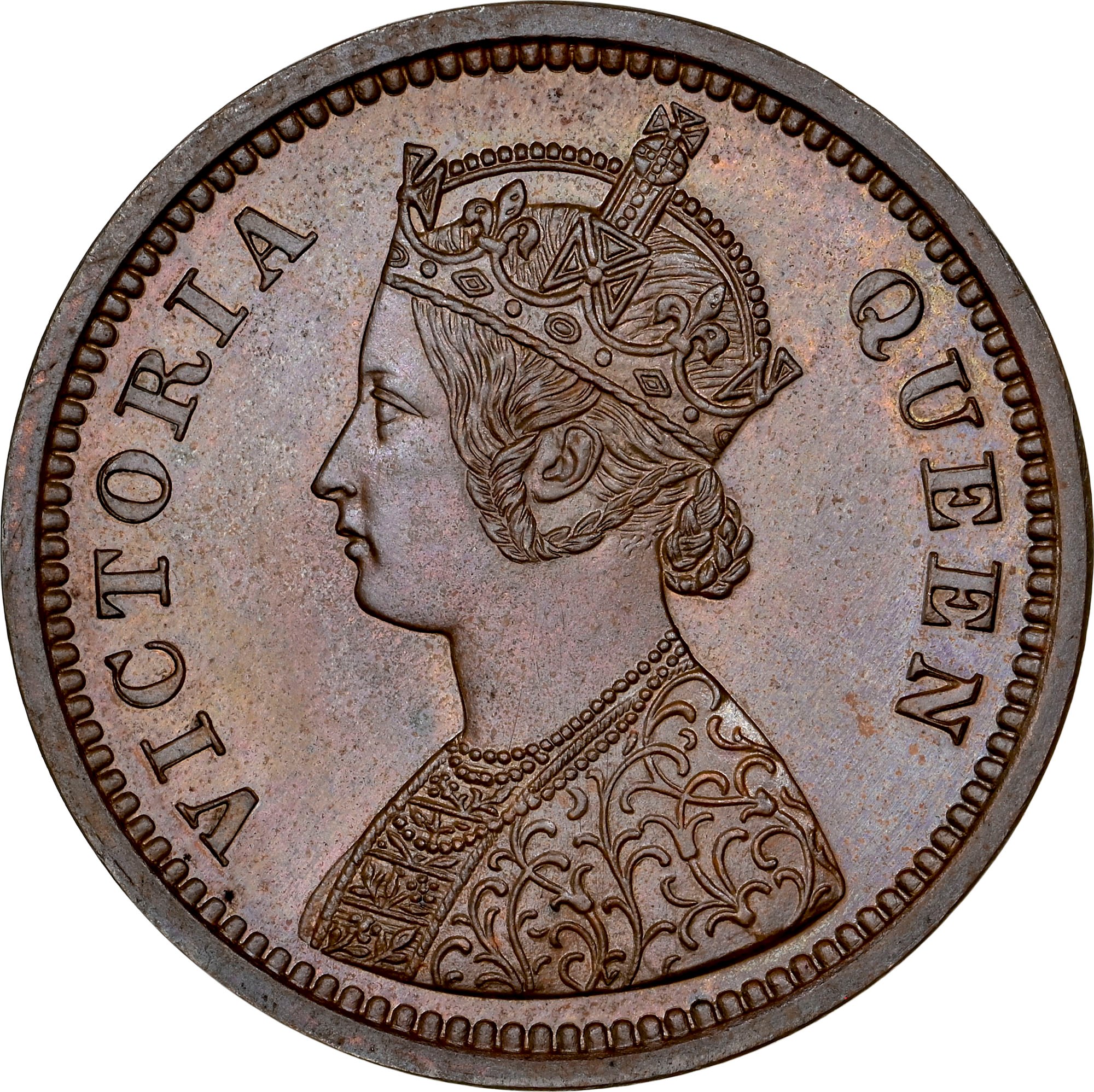 India-British 1/2 Pice KM 466 Prices & Values | NGC