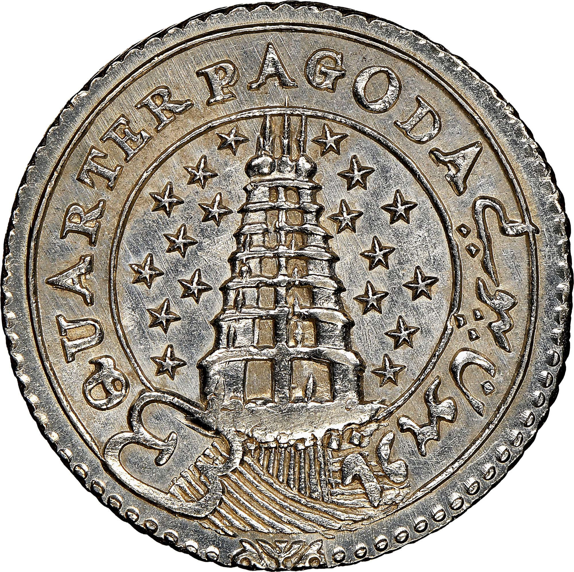 India-British MADRAS PRESIDENCY 1/4 Pagoda KM 352 Prices & Values | NG