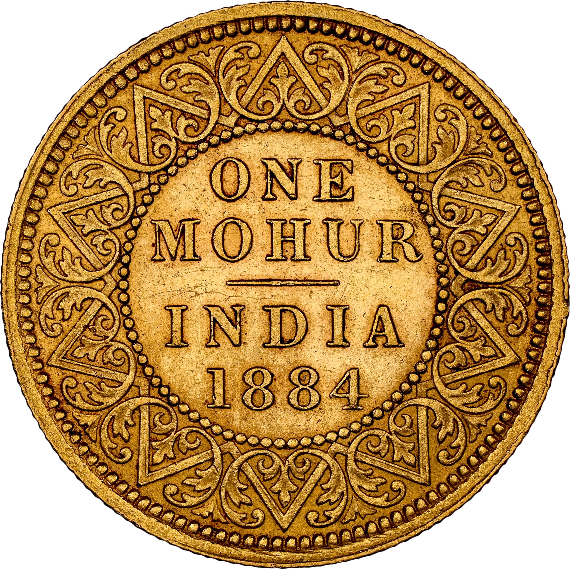 India-British Mohur KM 496 Prices & Values | NGC
