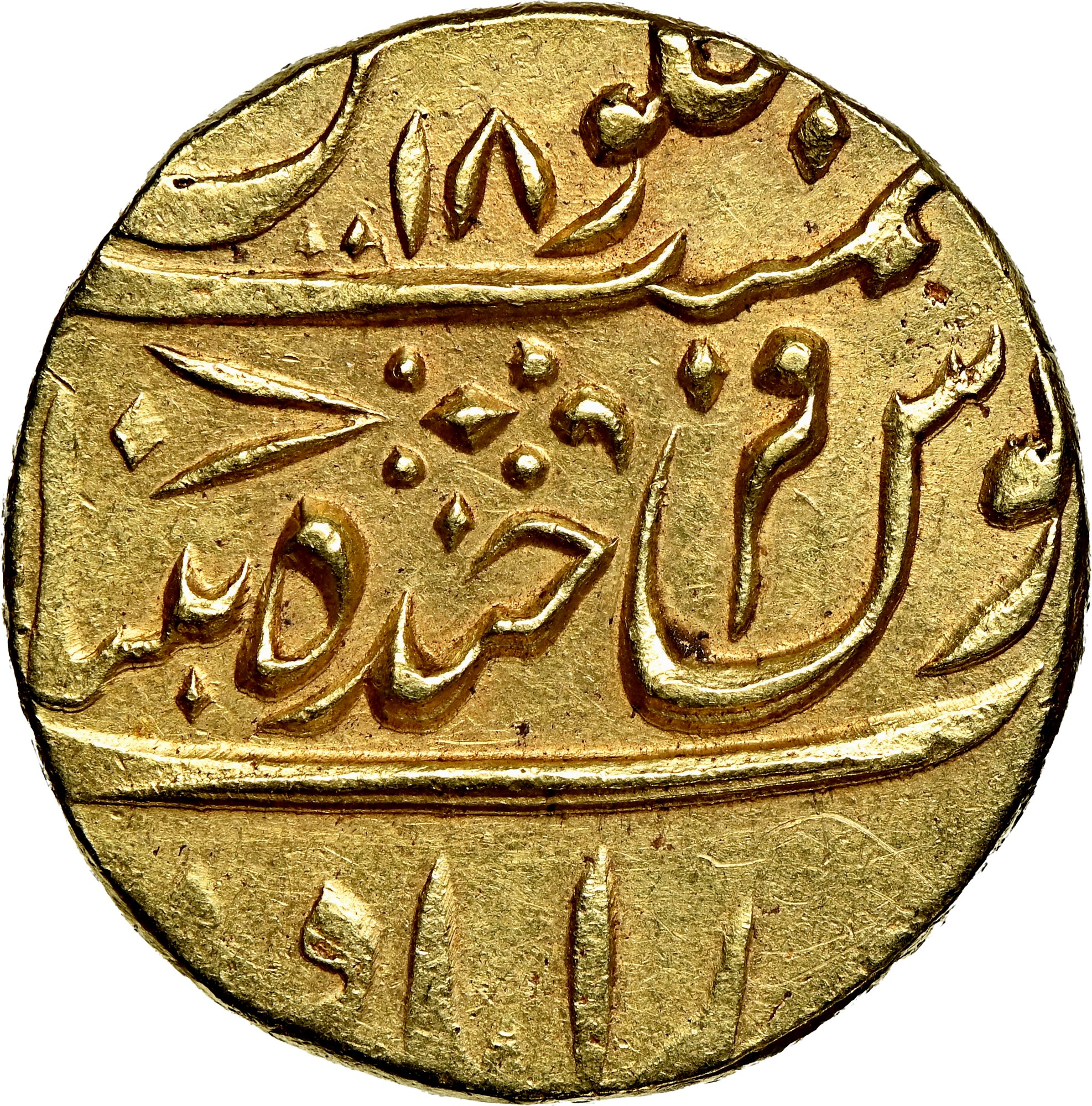 India-Princely States HYDERABAD Mohur C 84 Prices & Values | NGC