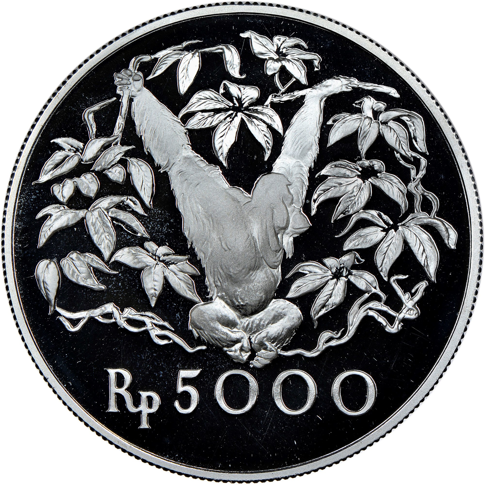 Indonesia 5000 Rupiah KM 40a Prices & Values | NGC