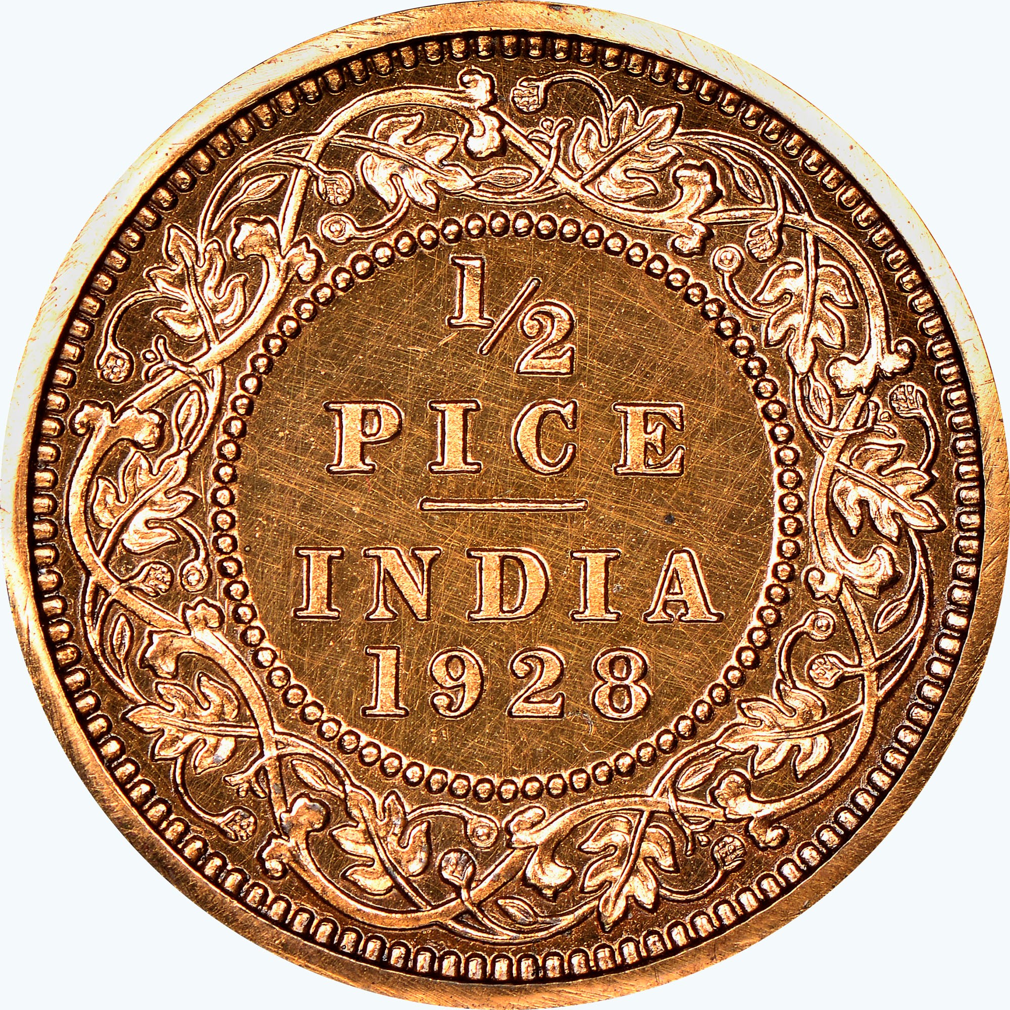India-British 1/2 Pice KM 510 Prices & Values | NGC