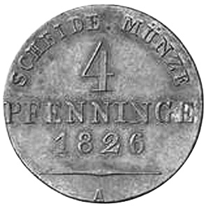 German States PRUSSIA 4 Pfennig KM 408 Prices & Values | NGC