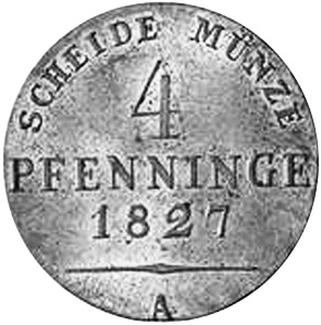 German States PRUSSIA 4 Pfennig KM 408 Prices & Values | NGC
