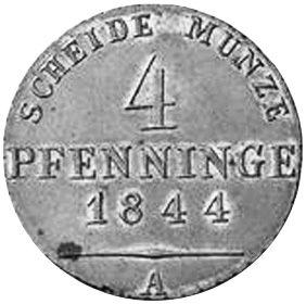 German States PRUSSIA 4 Pfennig KM 450 Prices & Values | NGC