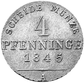 German States PRUSSIA 4 Pfennig KM 450 Prices & Values | NGC