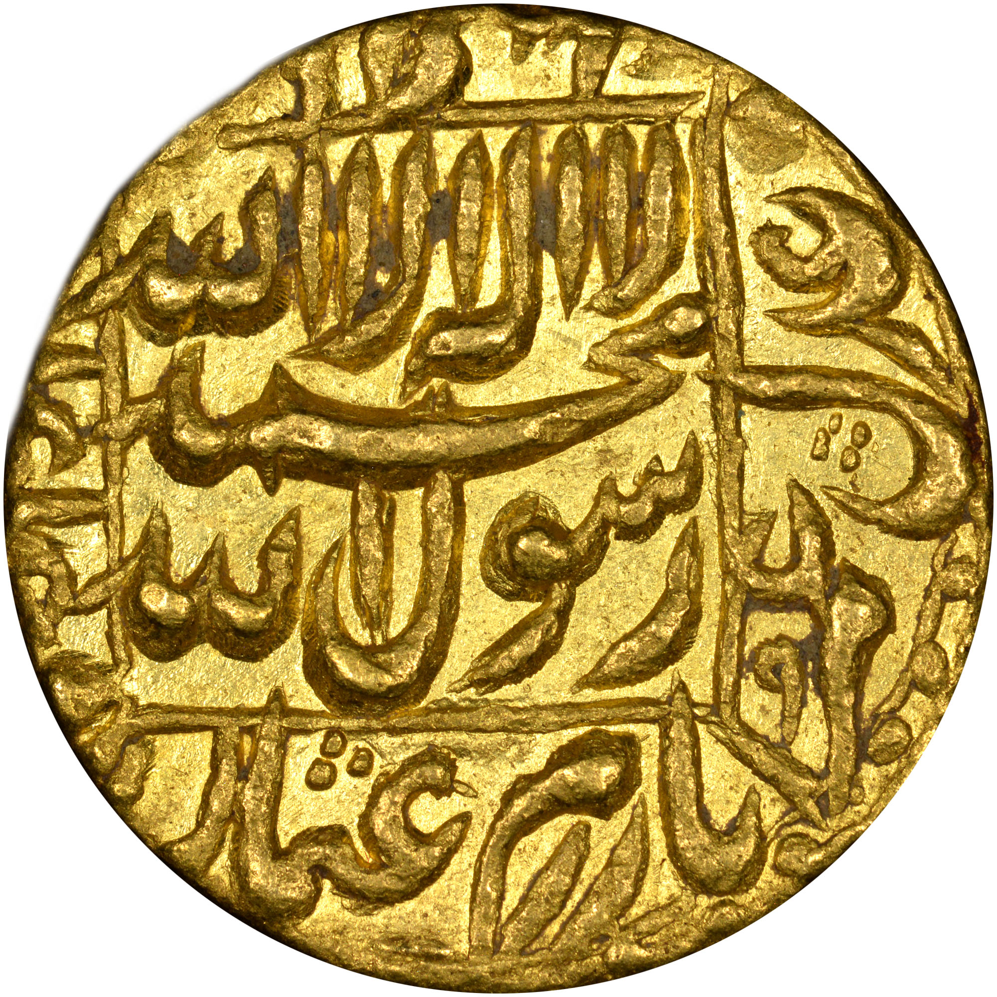 India, Mughal Empire Mohur KM 260.14 Prices & Values | NGC