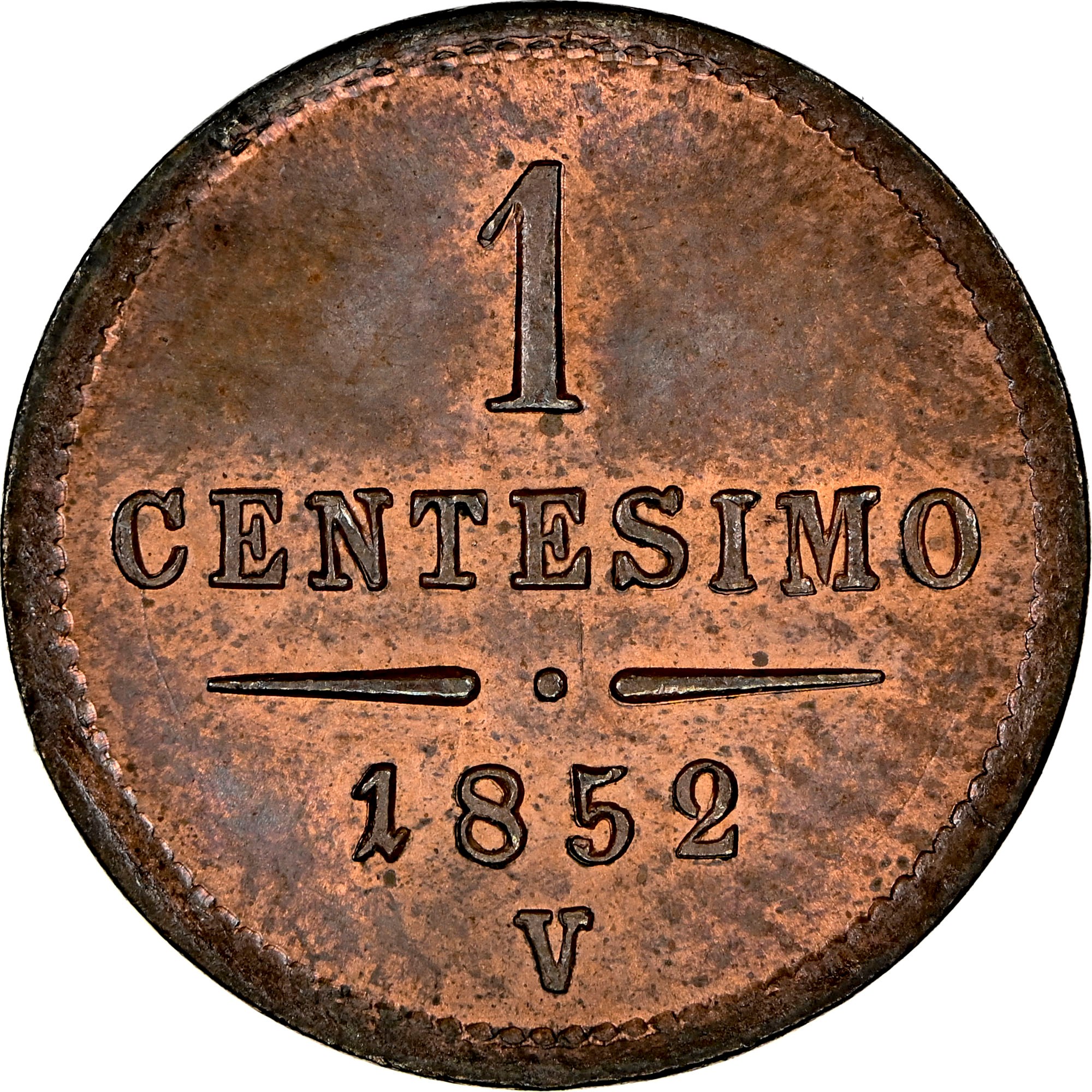 Italian States LOMBARDY-VENETIA Centesimo C 29.2 Prices & Values | NGC