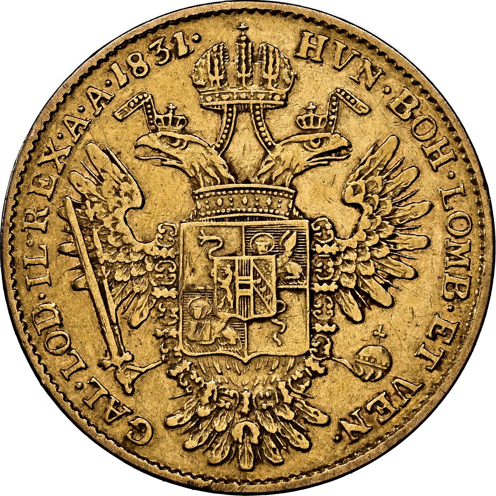 Italian States LOMBARDY-VENETIA 1/2 Sovrano C 10.1 Prices & Values | N