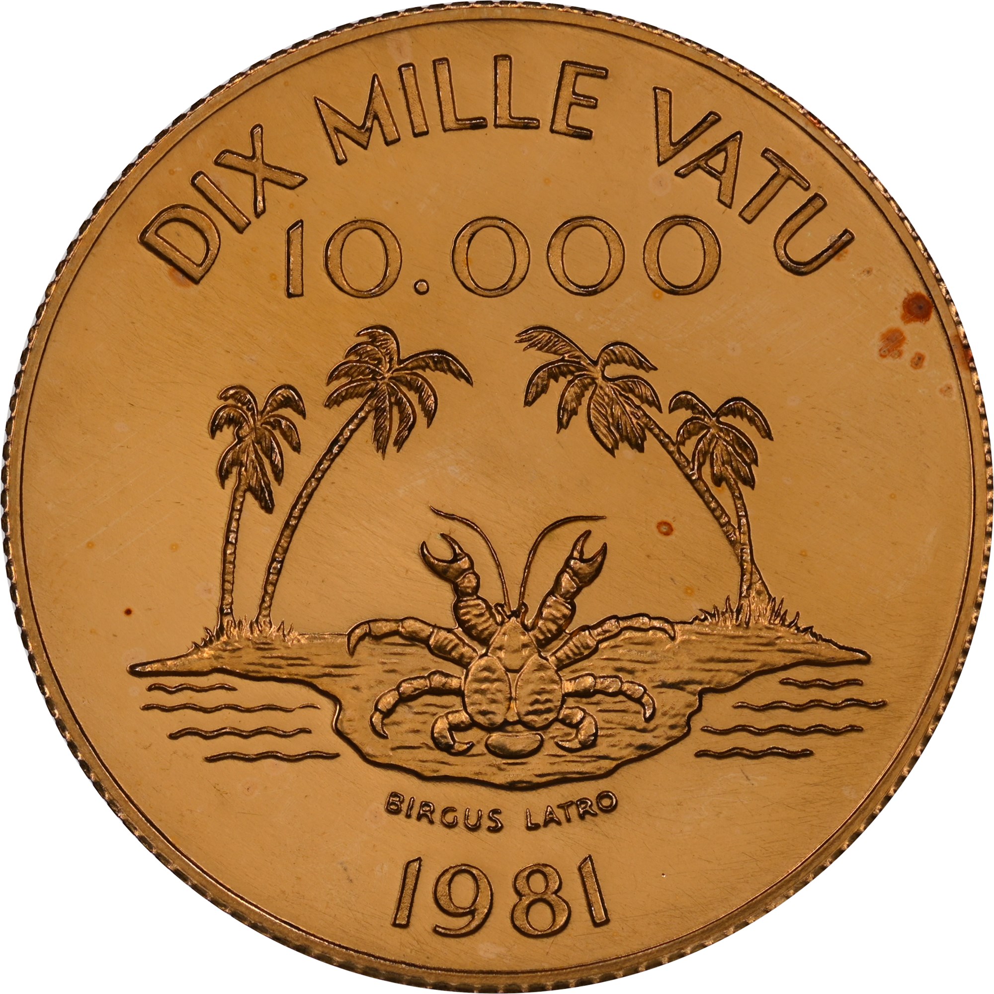 Vanuatu 10000 Vatu KM 2 Prices Values NGC