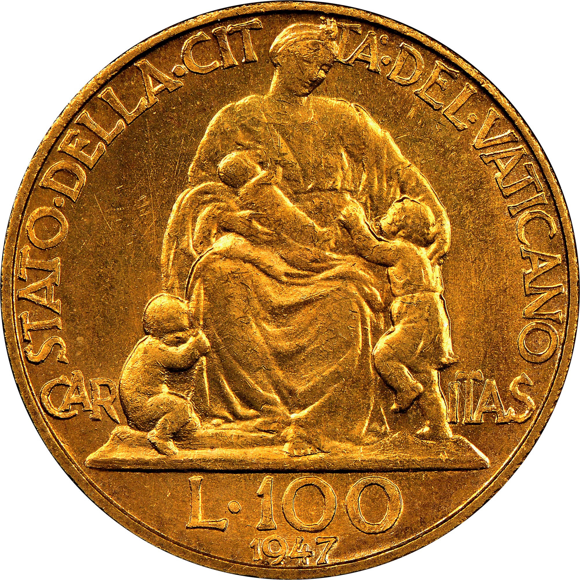 Vatican City 100 Lire KM 39 Prices & Values | NGC