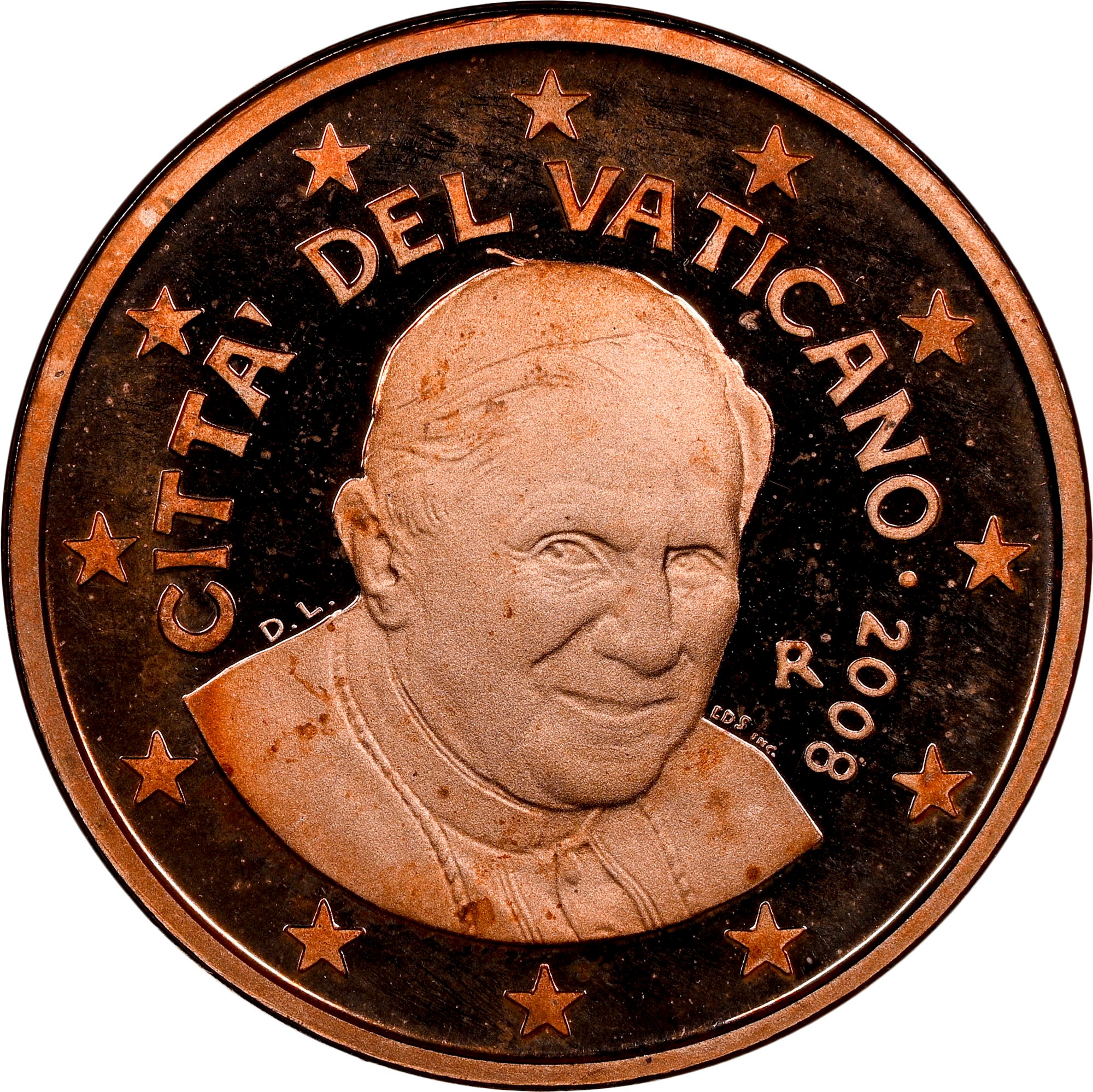 Vatican City Euro Cent KM 375 Prices & Values | NGC