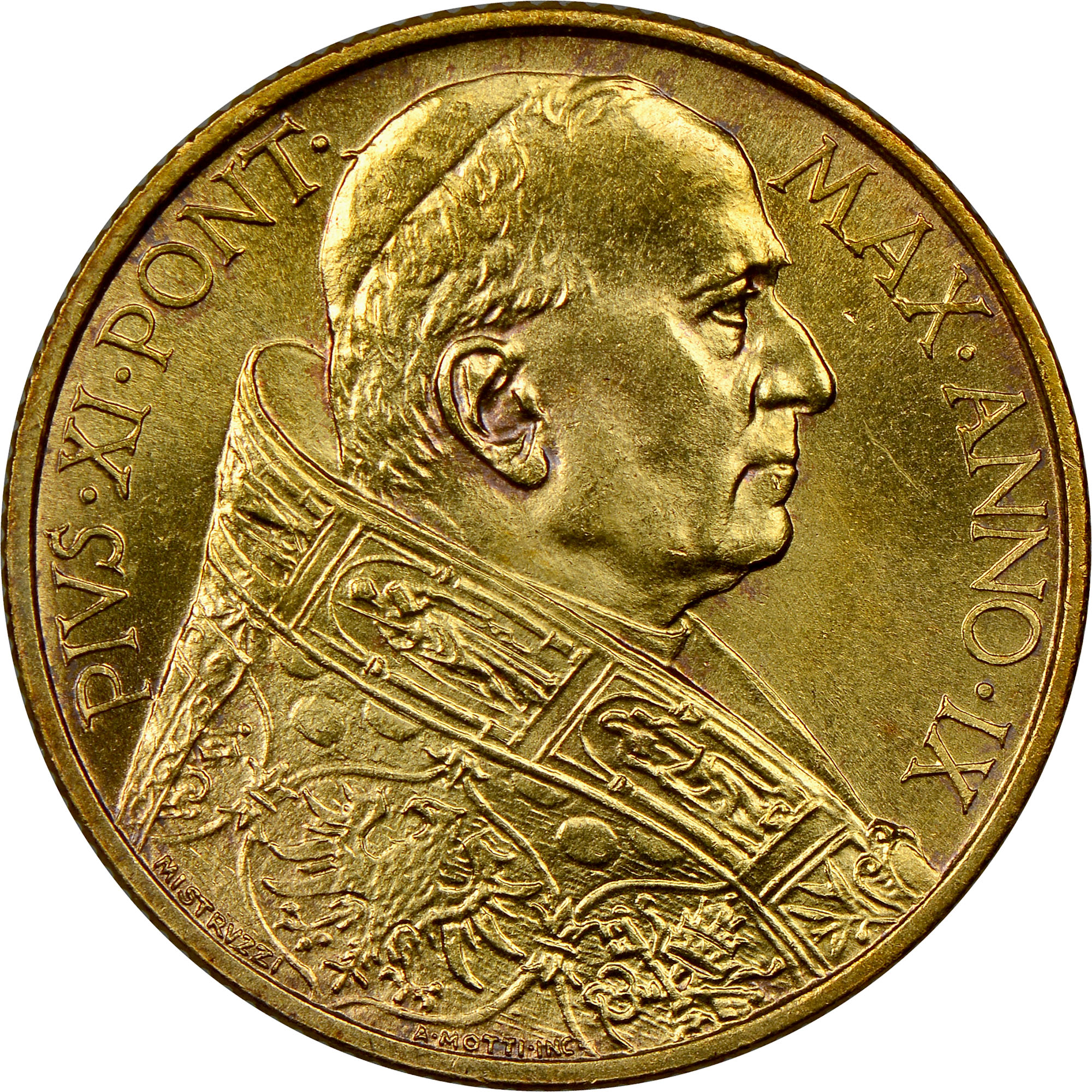 Vatican City 100 Lire KM 9 Prices & Values | NGC