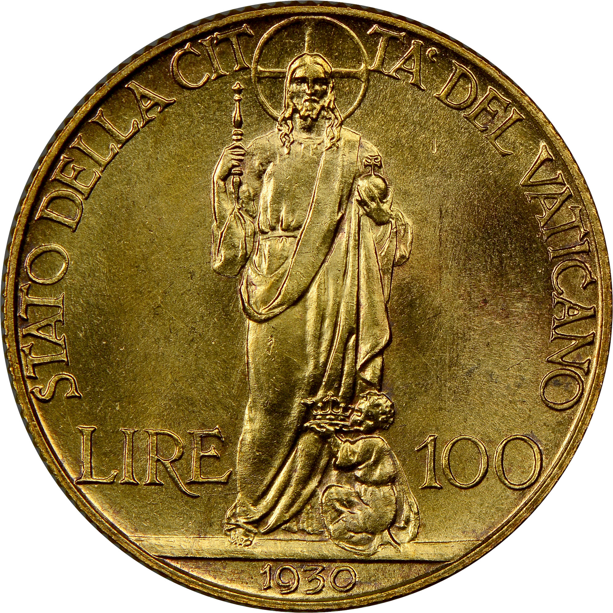 Vatican City 100 Lire KM 9 Prices & Values | NGC