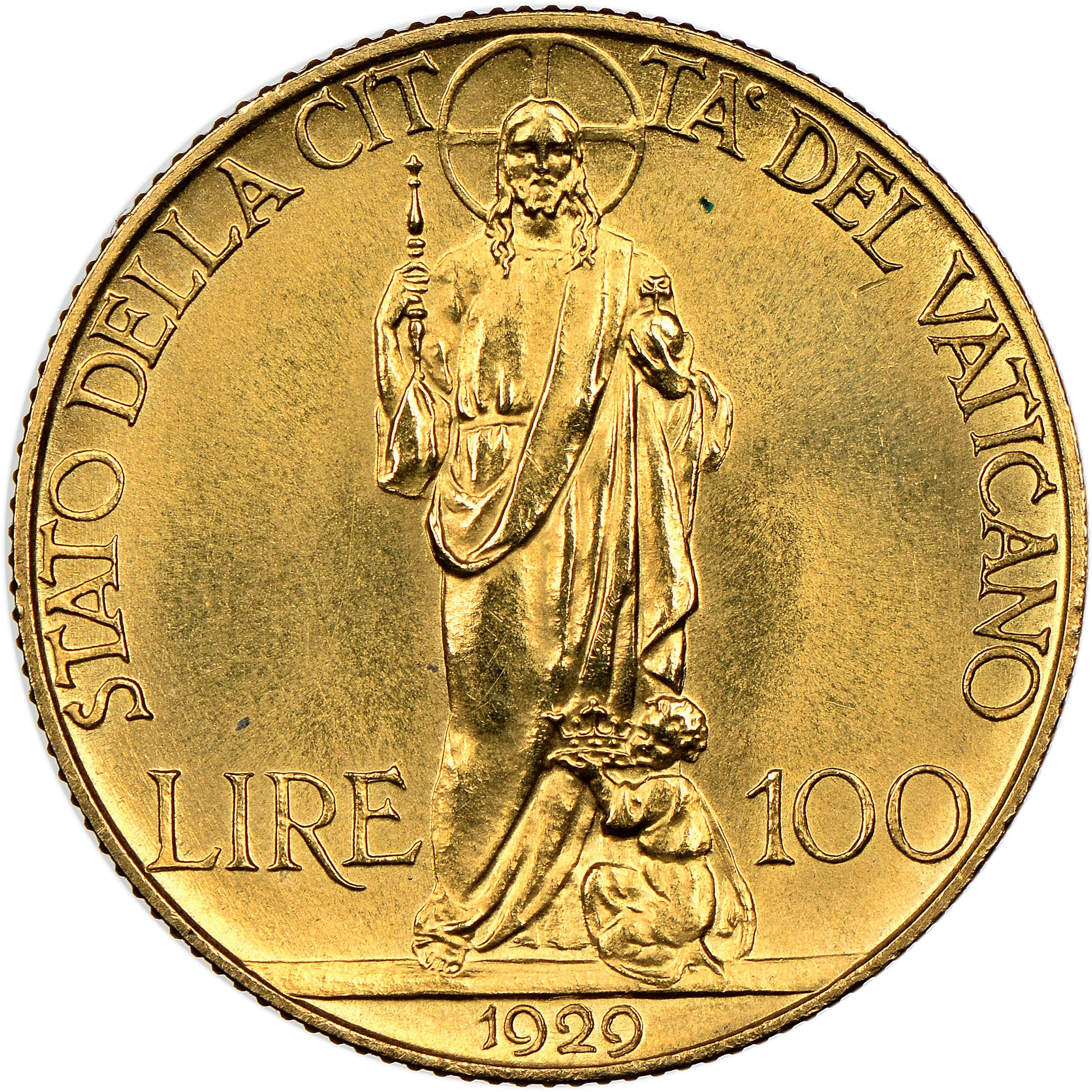Vatican City 100 Lire KM 9 Prices & Values | NGC
