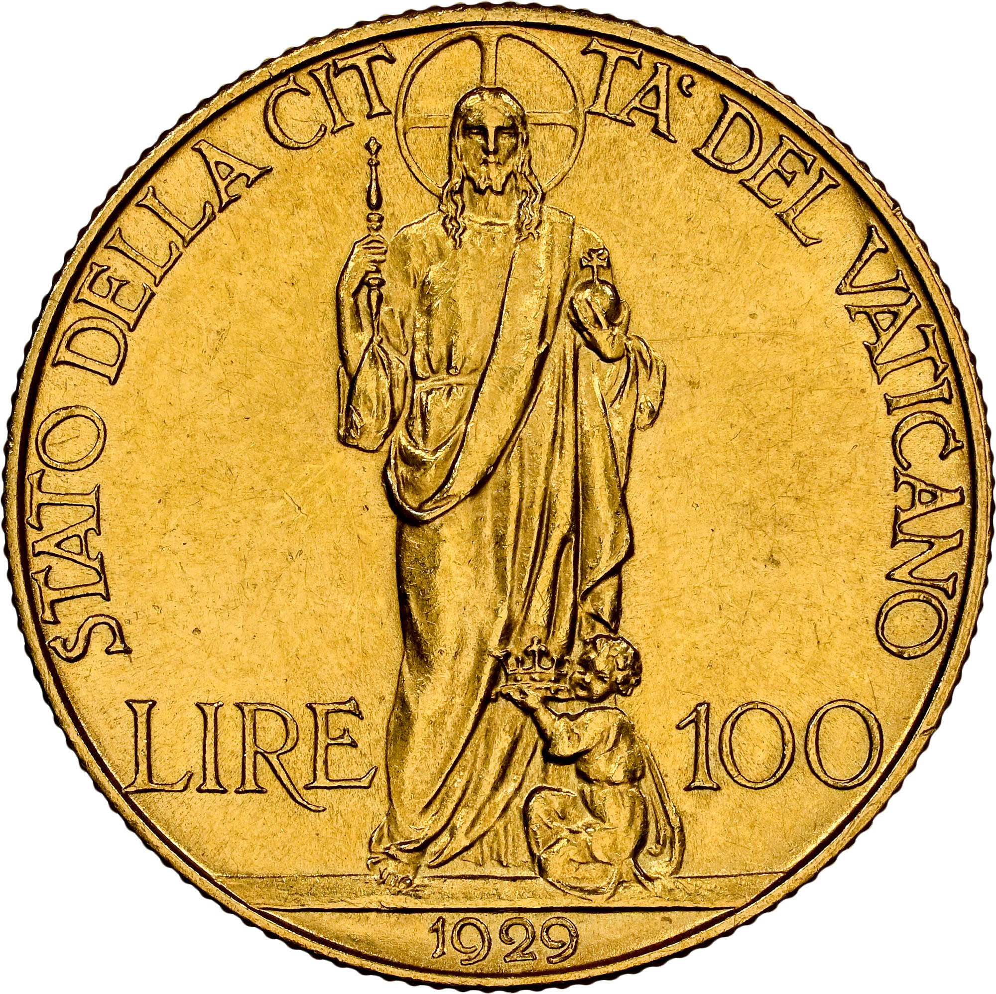 Vatican City 100 Lire KM 9 Prices & Values | NGC