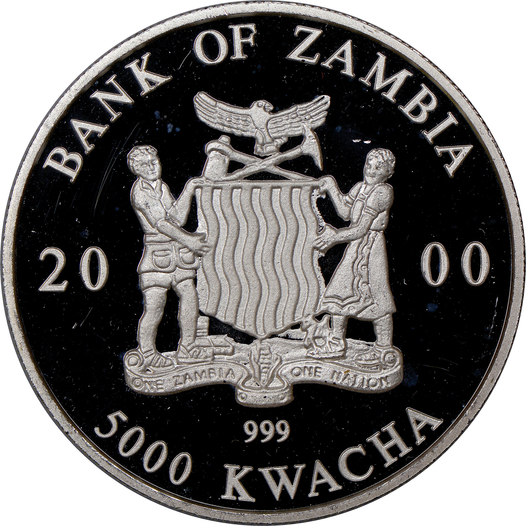 Zambia 5000 Kwacha KM 141 Prices & Values | NGC