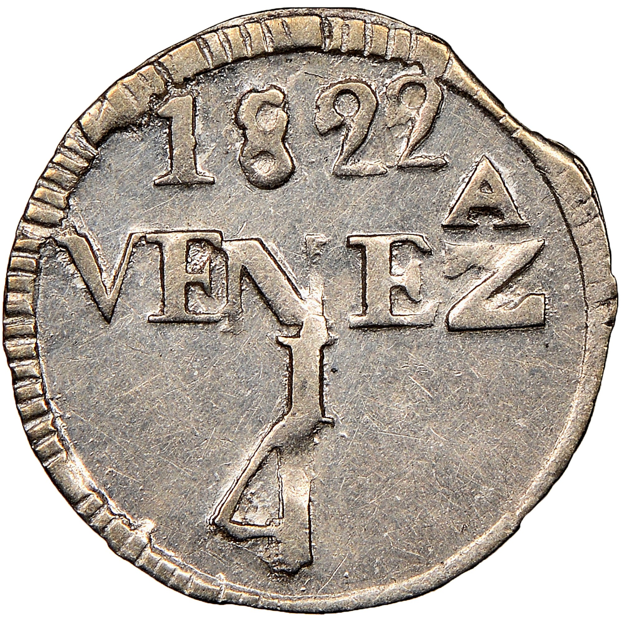 Venezuela CARACAS 1/4 Real C 31 Prices & Values | NGC