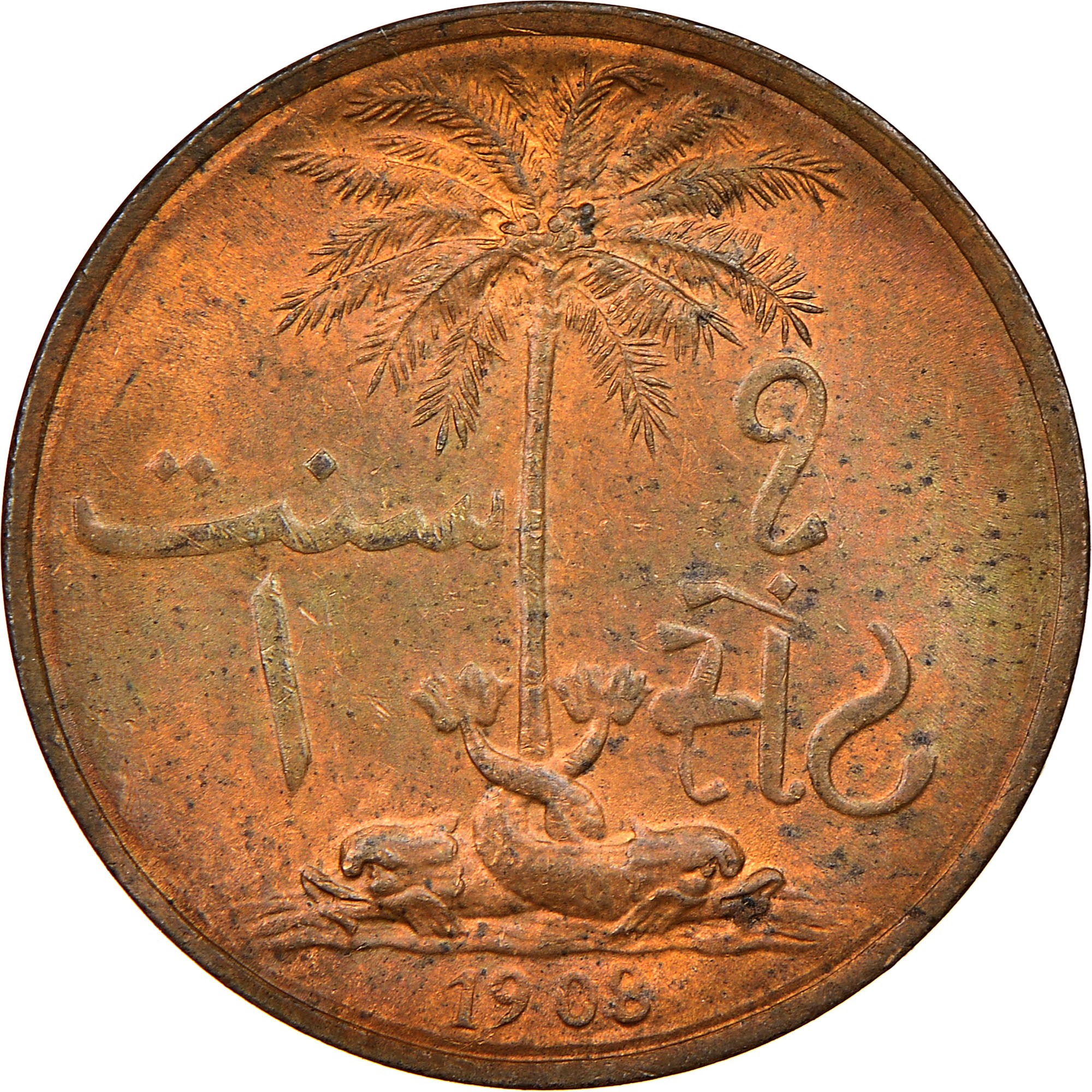 Zanzibar Cent KM 8 Prices & Values | NGC
