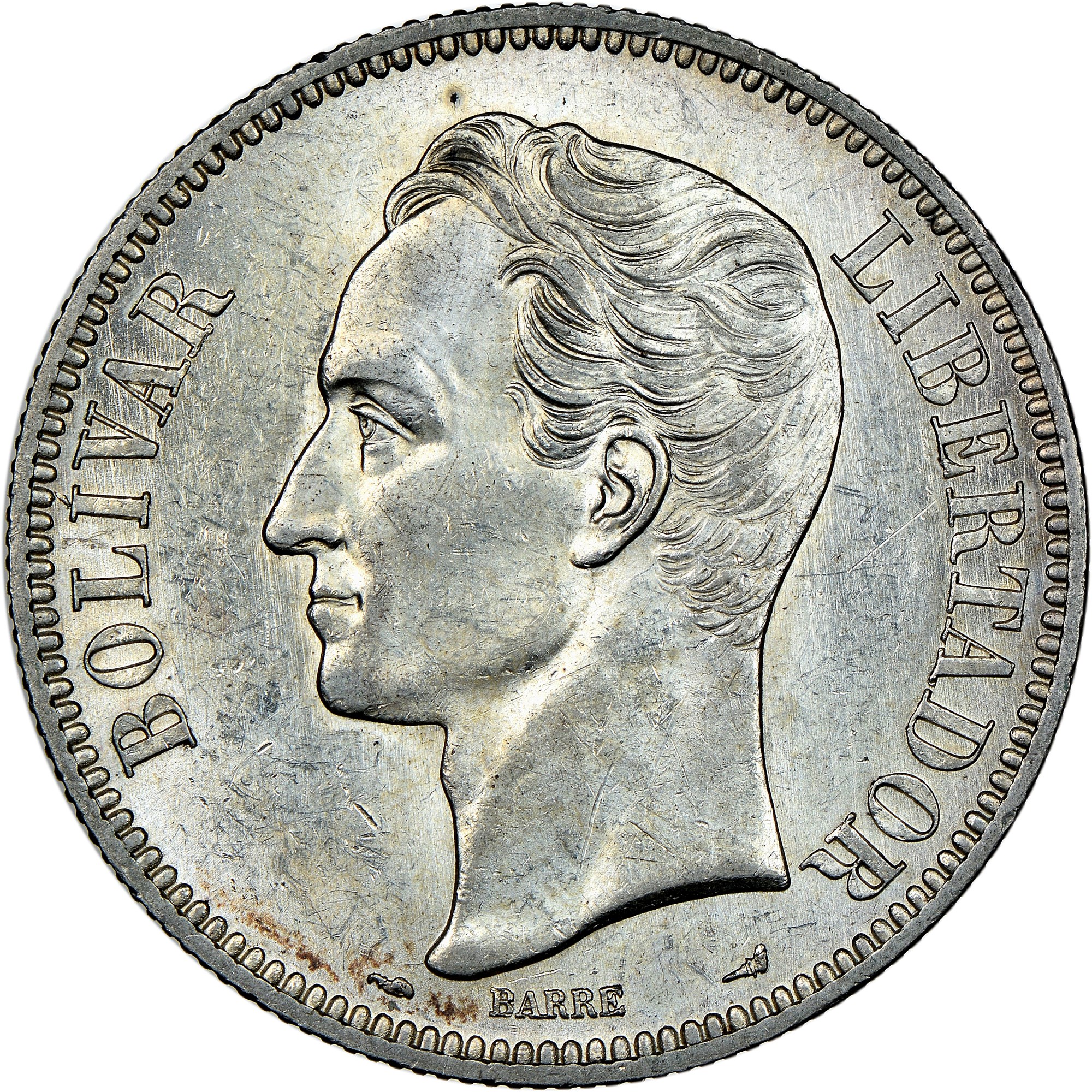 Venezuela 5 Bolivares Y 24.2 Prices & Values | NGC