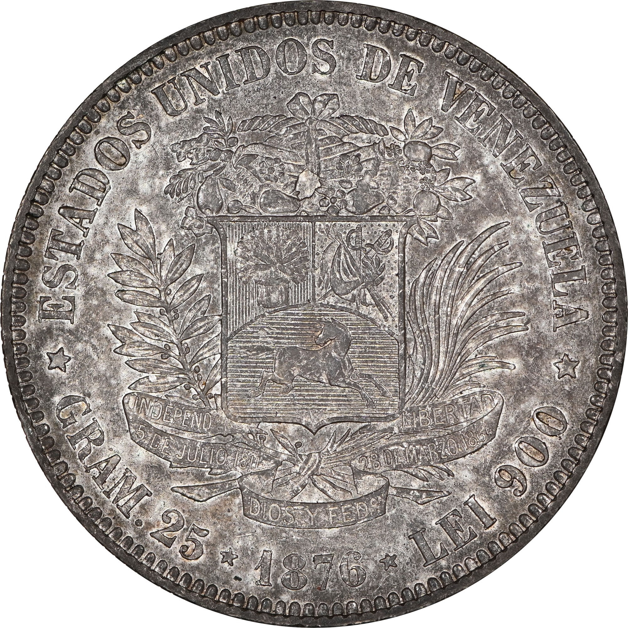 Venezuela Venezolano Y 16 Prices & Values | NGC