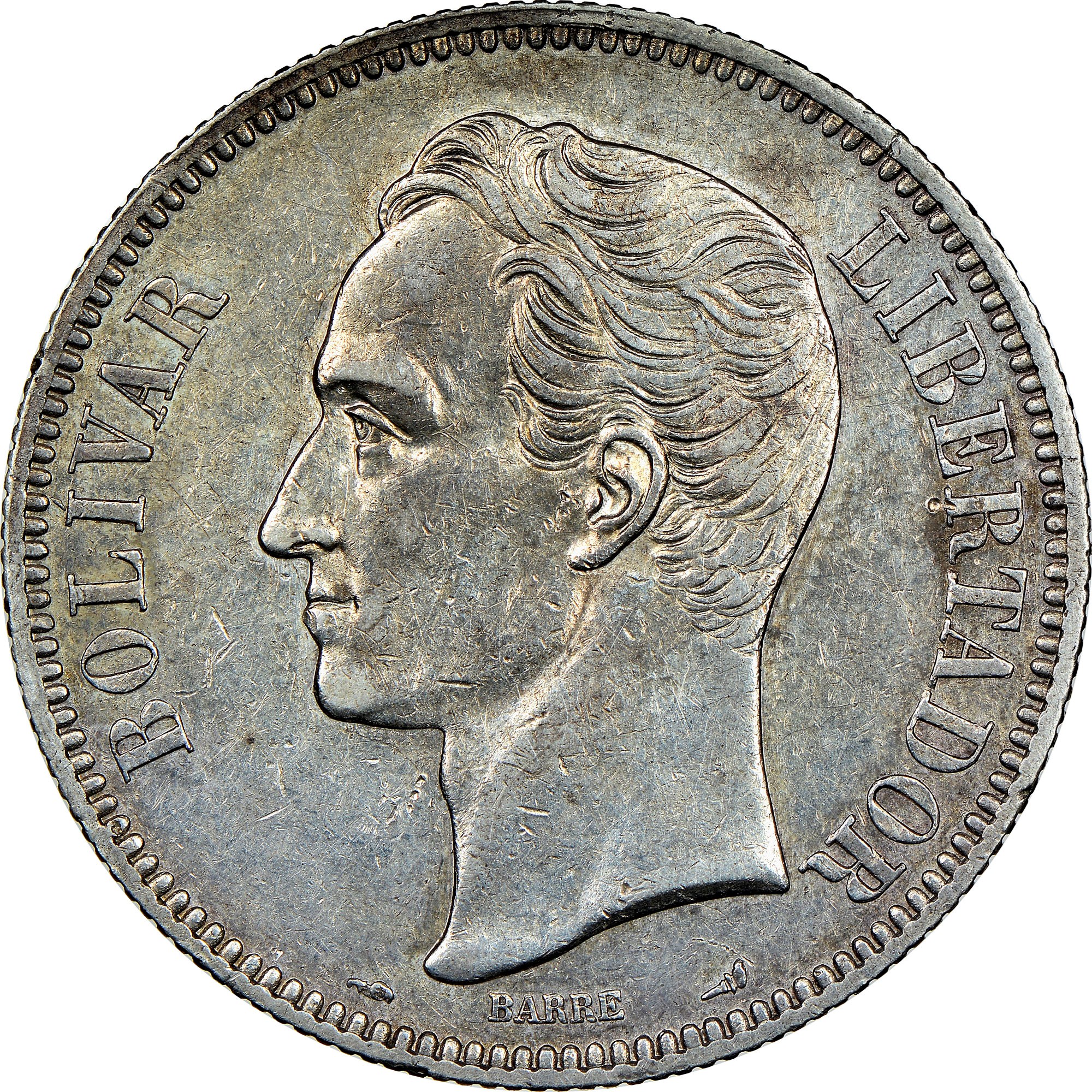 Venezuela 5 Bolivares Y 24.2 Prices & Values | NGC