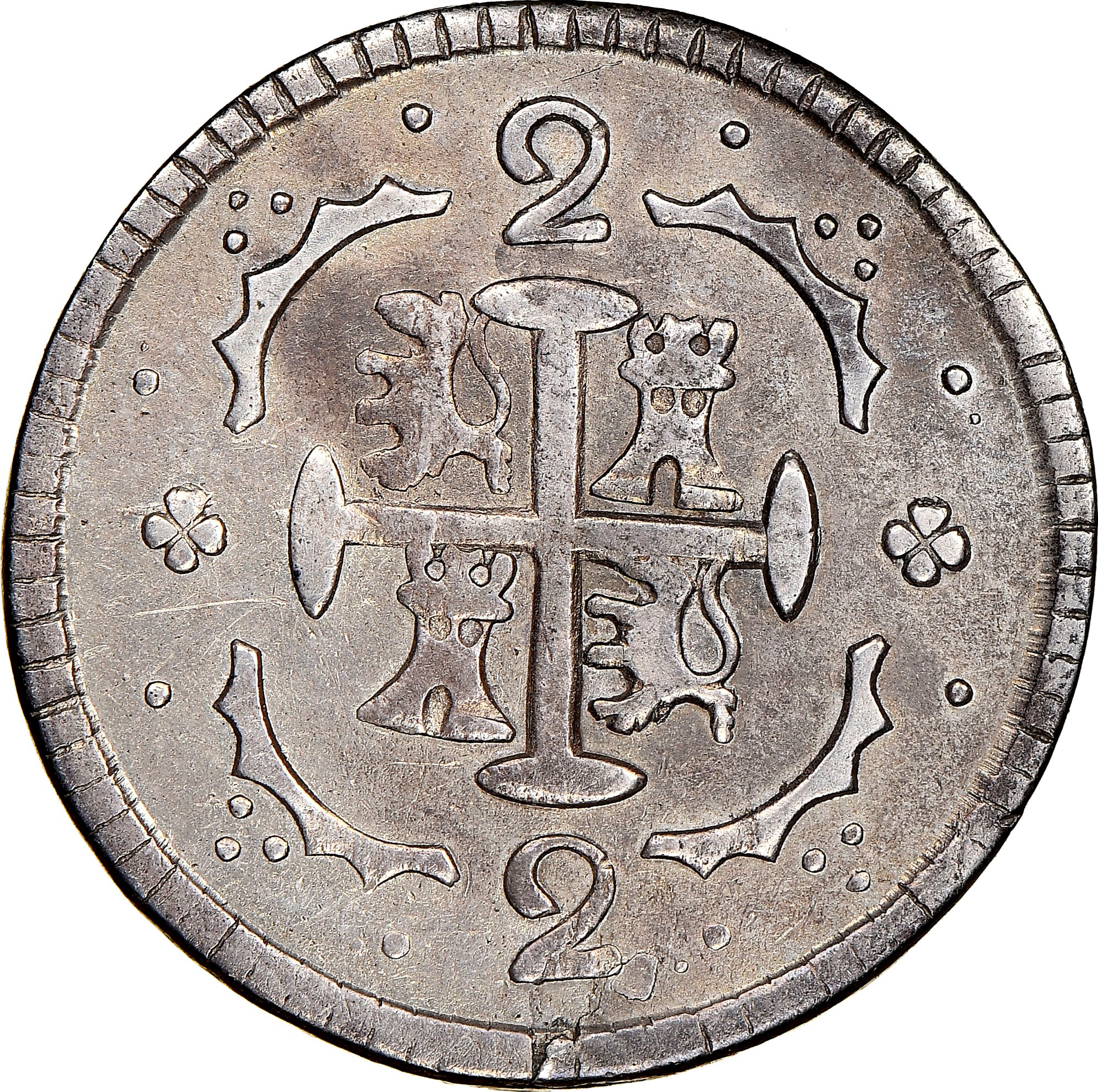 Venezuela CARACAS 2 Reales C 36 Prices & Values | NGC
