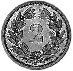 Switzerland 2 Rappen KM 4.1 Prices & Values | NGC