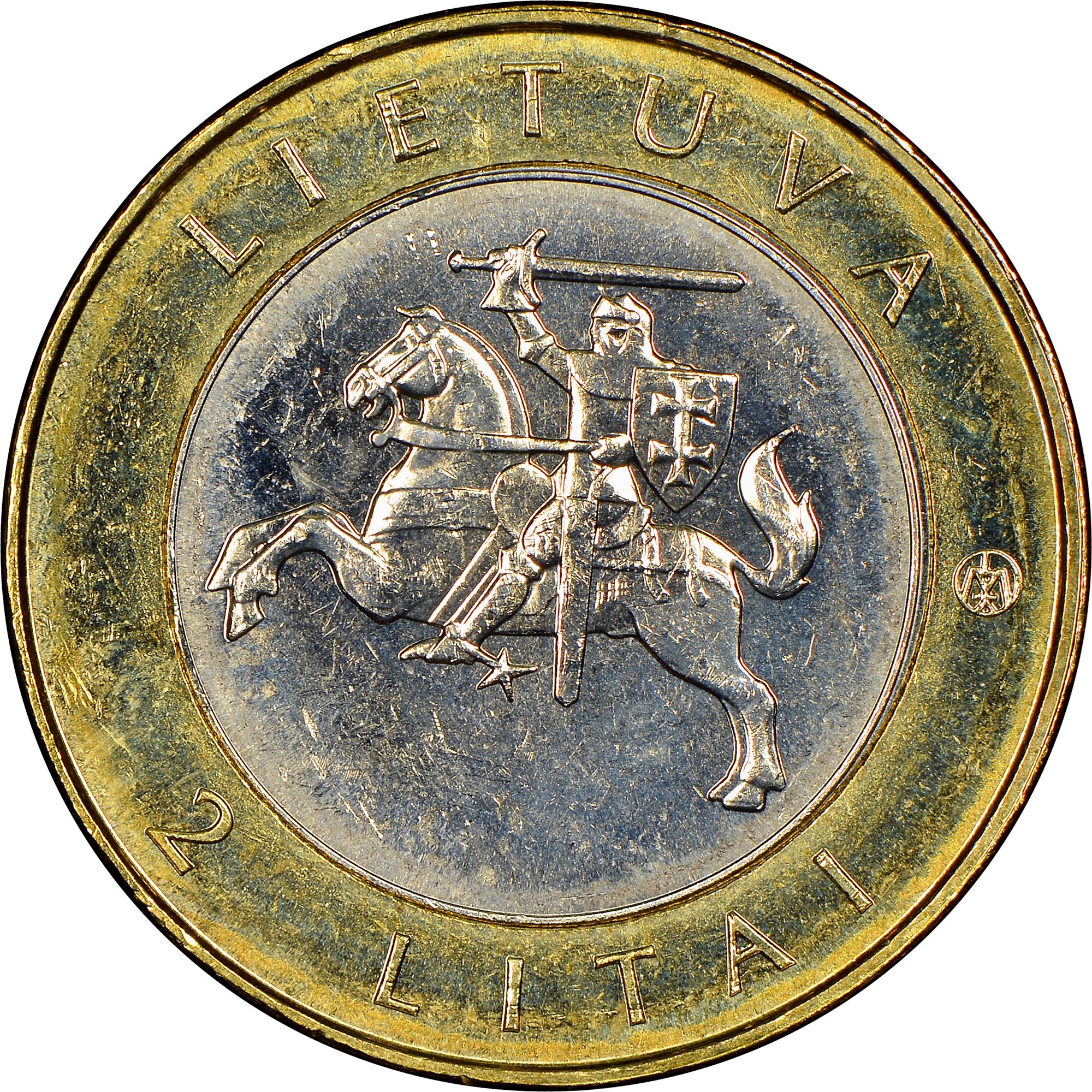 Lithuania 2 Litai KM 188 Prices & Values | NGC